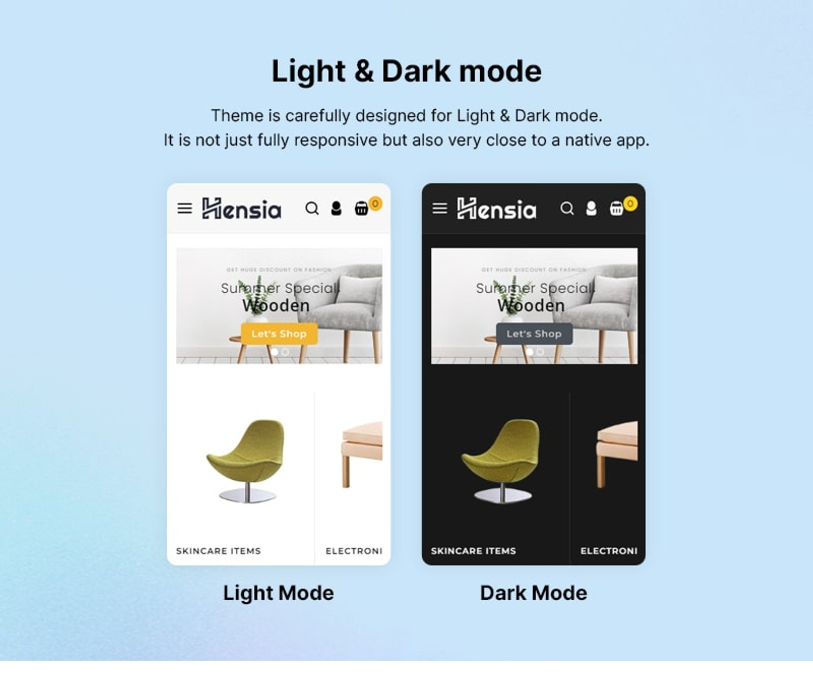 Hensia Furniture Woocommerce Theme Templatemonster
