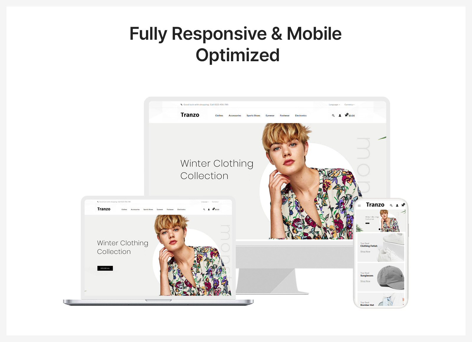Tranzo Fashion Accessories Store PrestaShop Theme