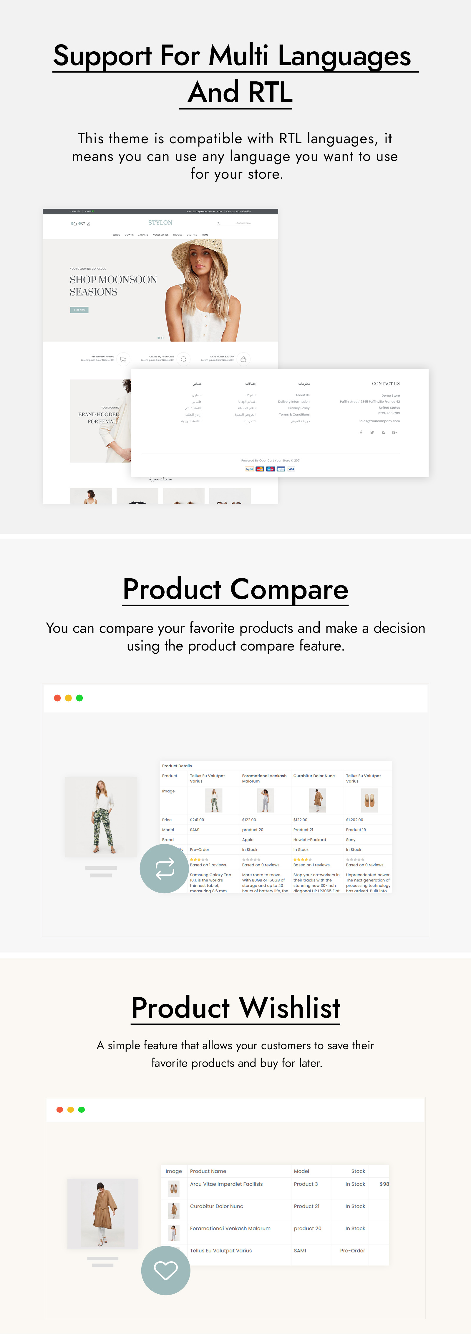 Stylon - Fashion Store Multipurpose OpenCart Theme