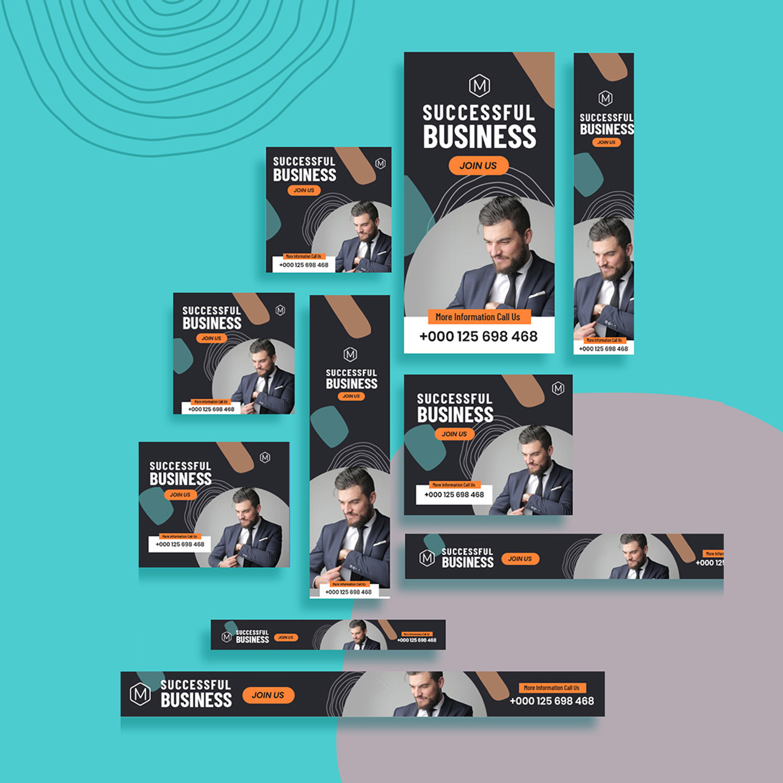 Professional and Attractive Business Google Ads Social Media