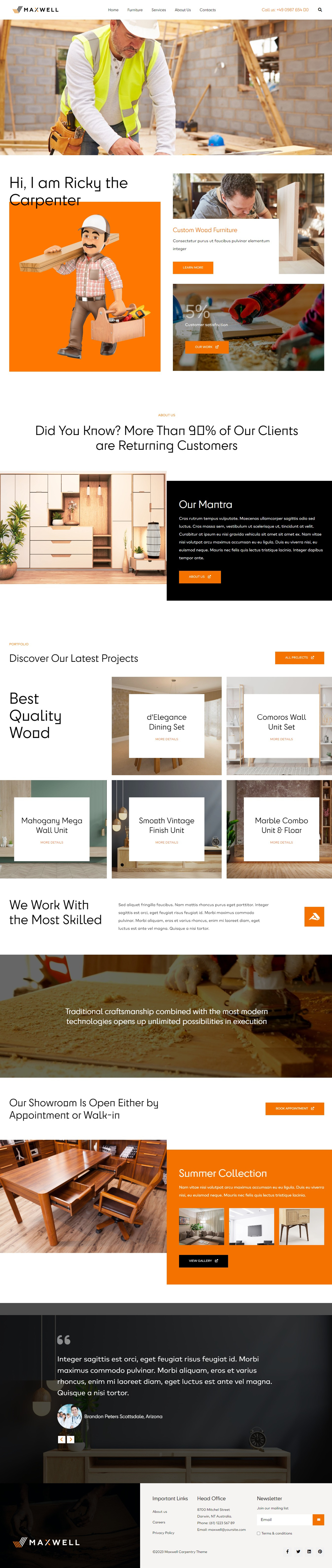 Maxwell Multipurpose Joomla Template - TemplateMonster
