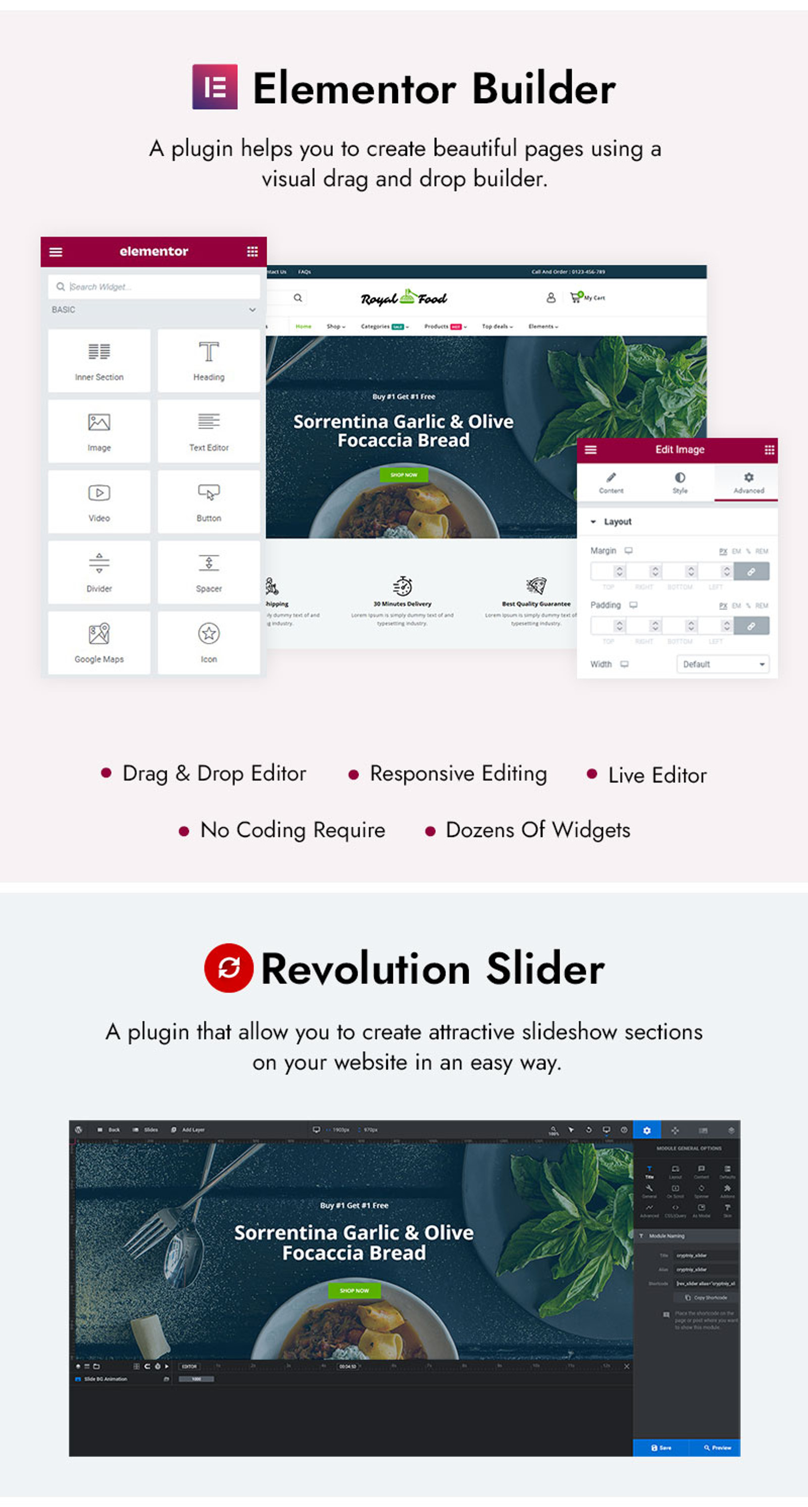 RoyalFood - Food & Restaurant Store Elementor WooCommerce Responsive Theme
