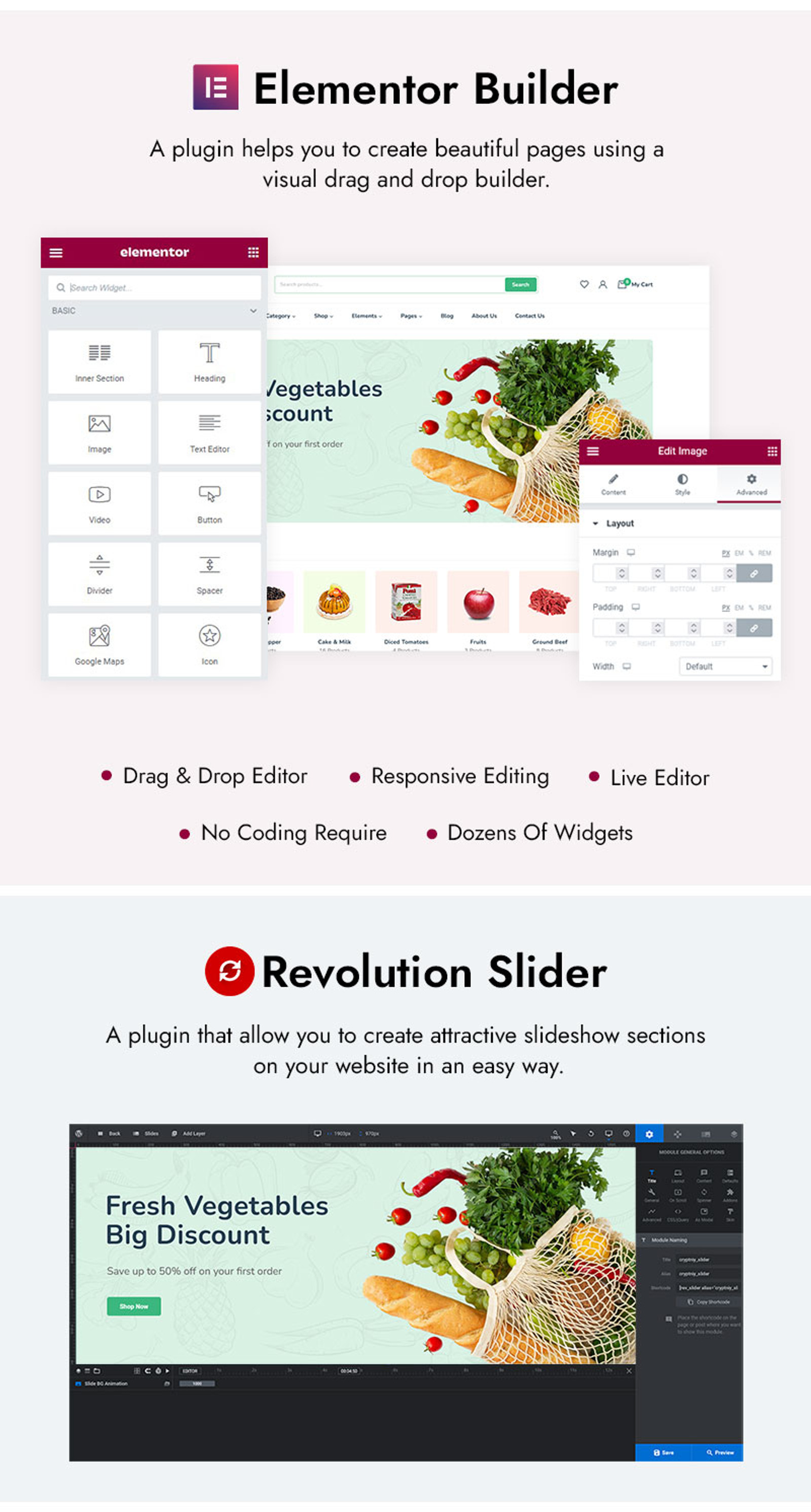 Gromend - Super Market Elementor WooCommerce Responsive Theme