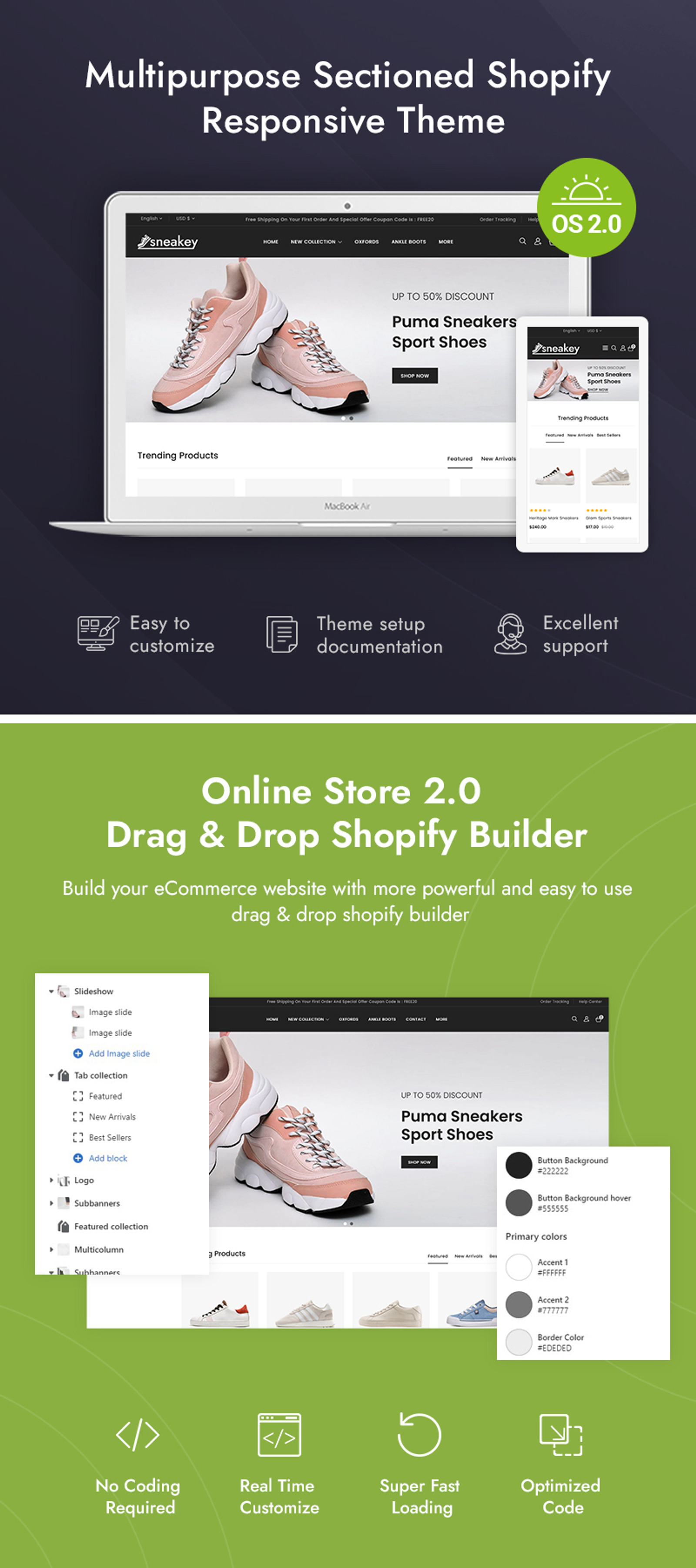 Sneakey - Sneaker Shoes Store Responsive Shopify 2.0 Theme