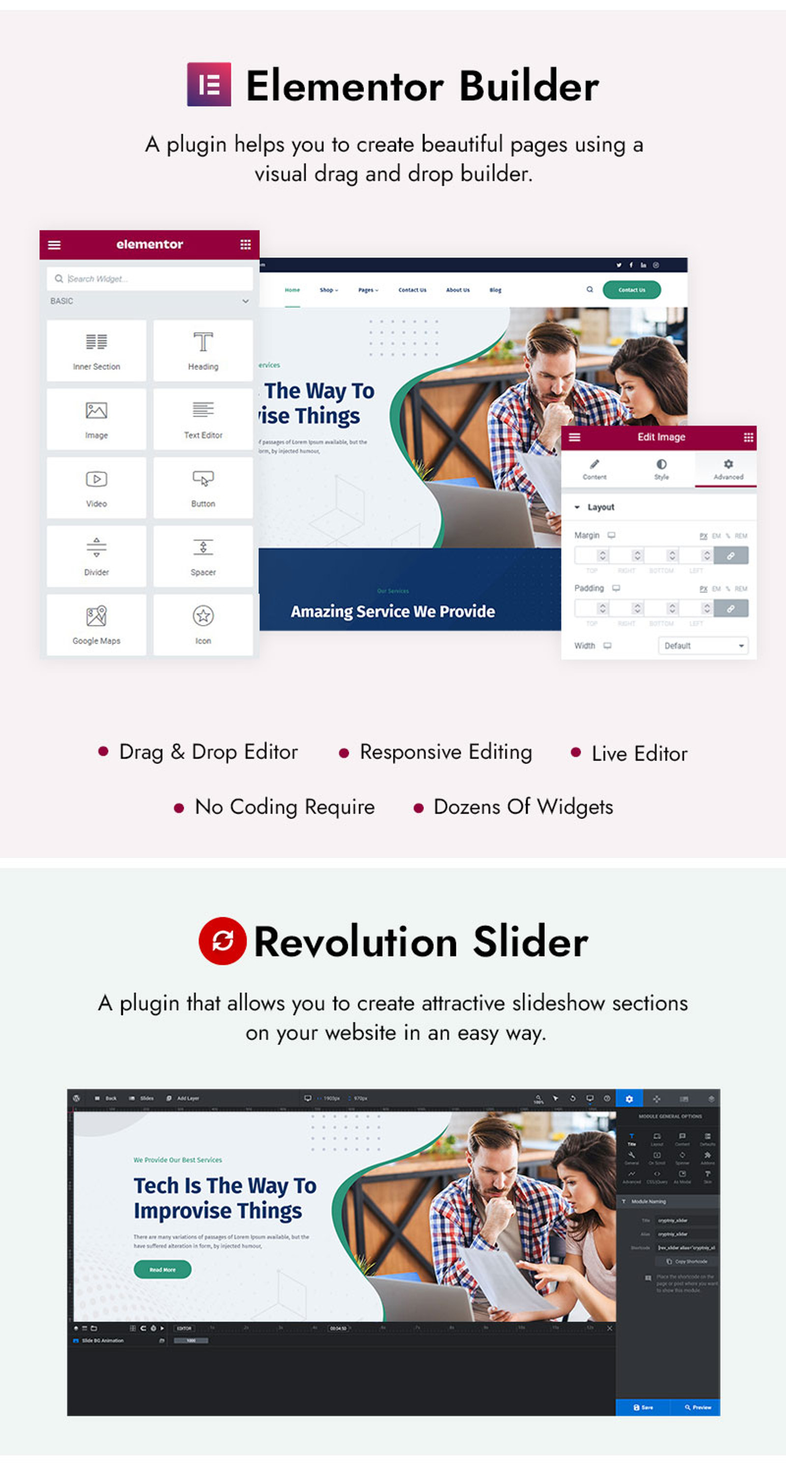 Itsurge - Technology & IT Solutions Elementor Wordpress Responsive Theme