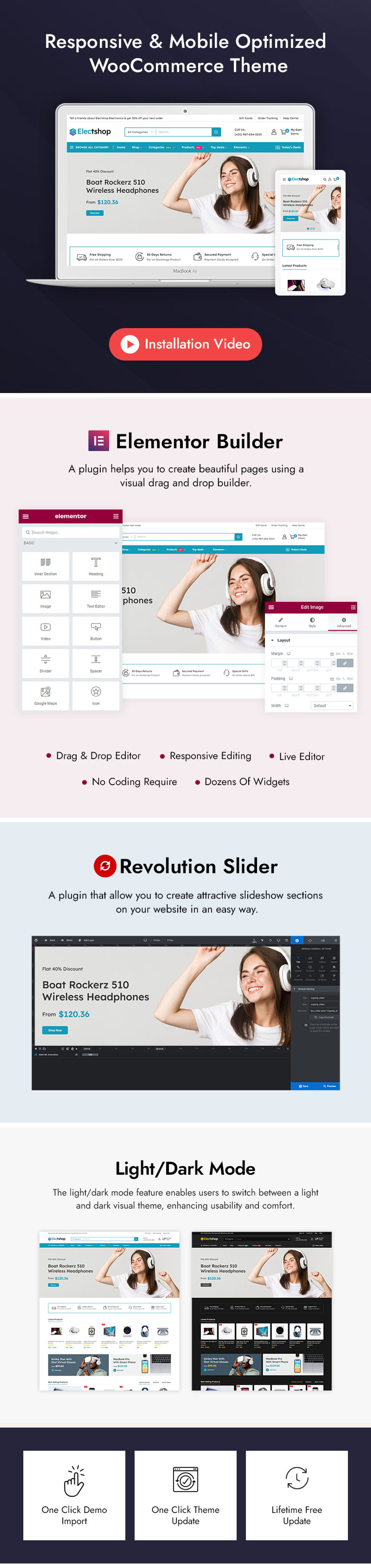 Electshop - Multipurpose Electronics Store Elementor WooCommerce Responsive Theme