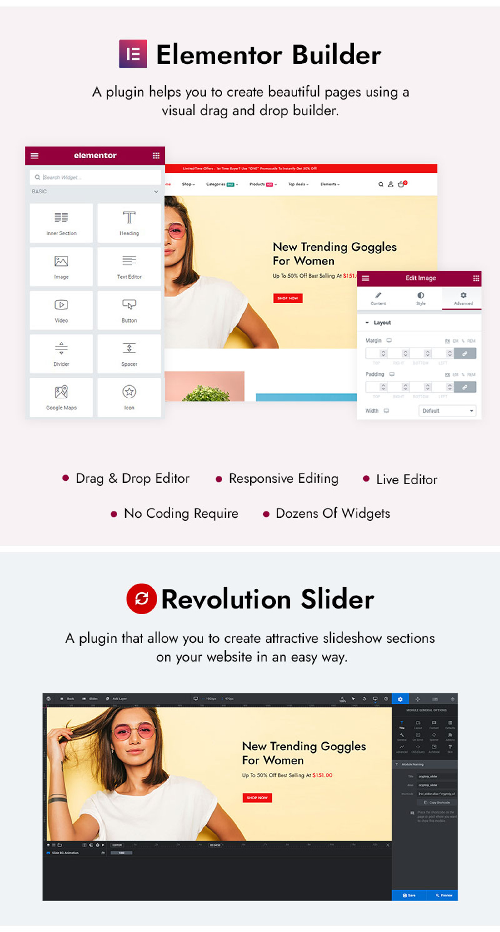 Sumkie - Goggles & Sunglasses Elementor WooCommerce Responsive Theme