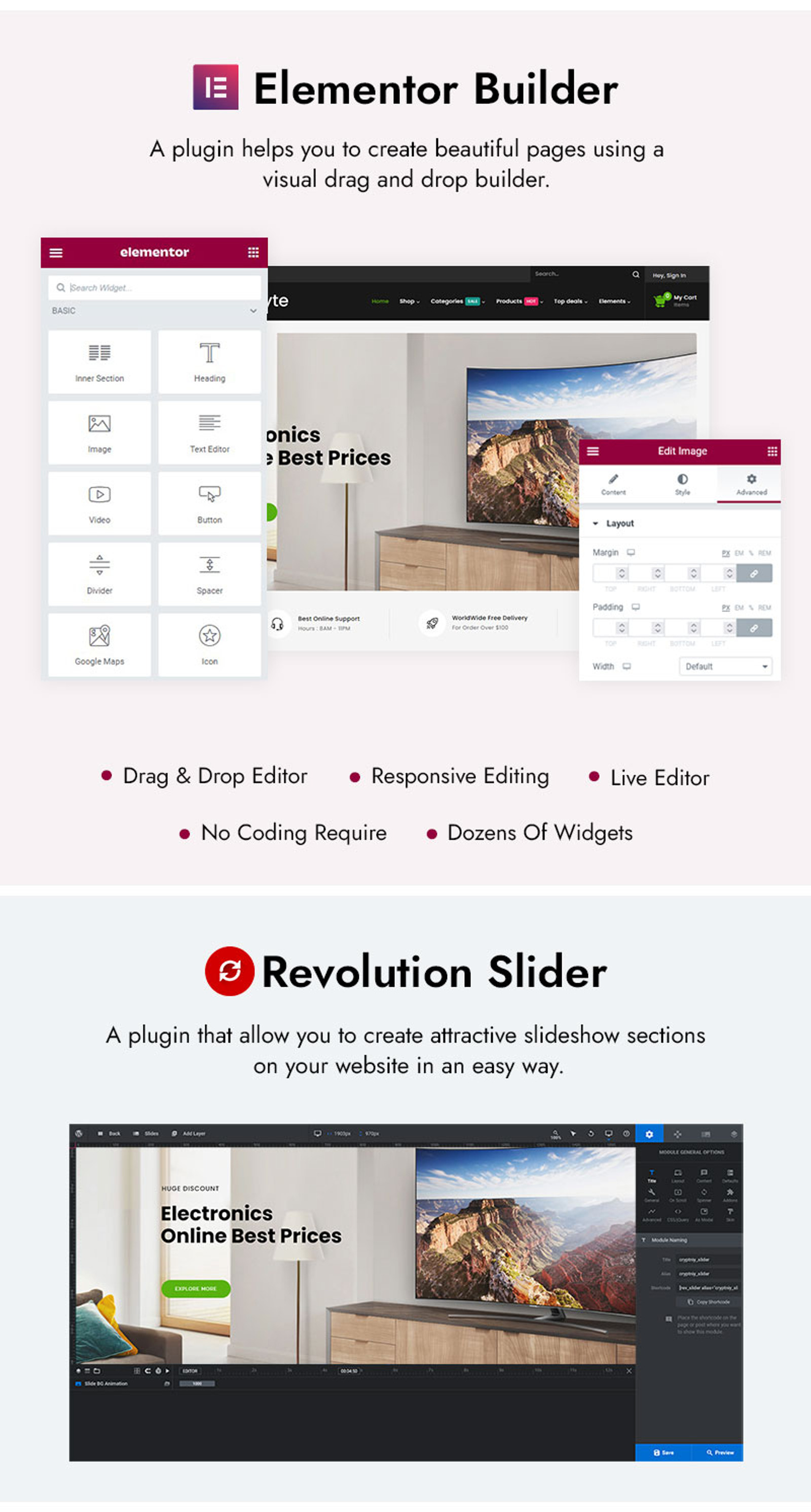 Elobyte - Electronics & Digital Mega Store Elementor WooCommerce Responsive Theme