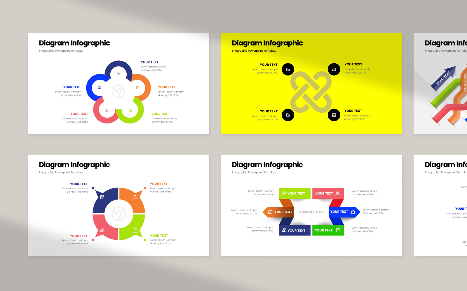Diagram Business Infographic Presentation Template