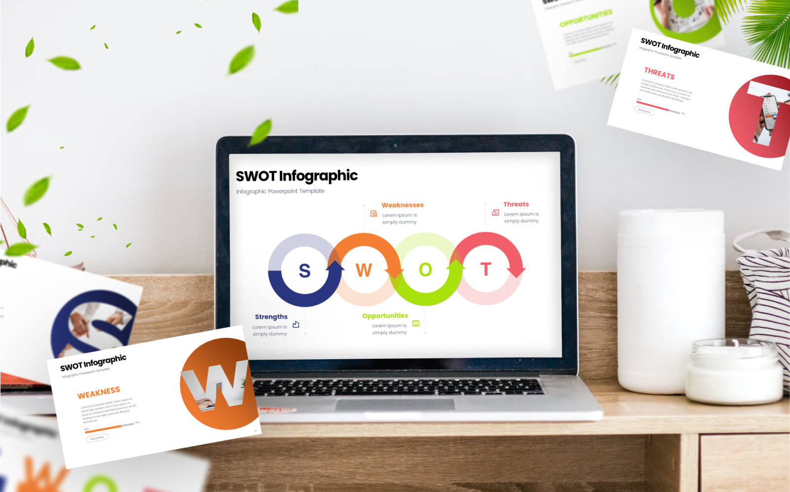 SWOT Business Infographic Presentation Template
