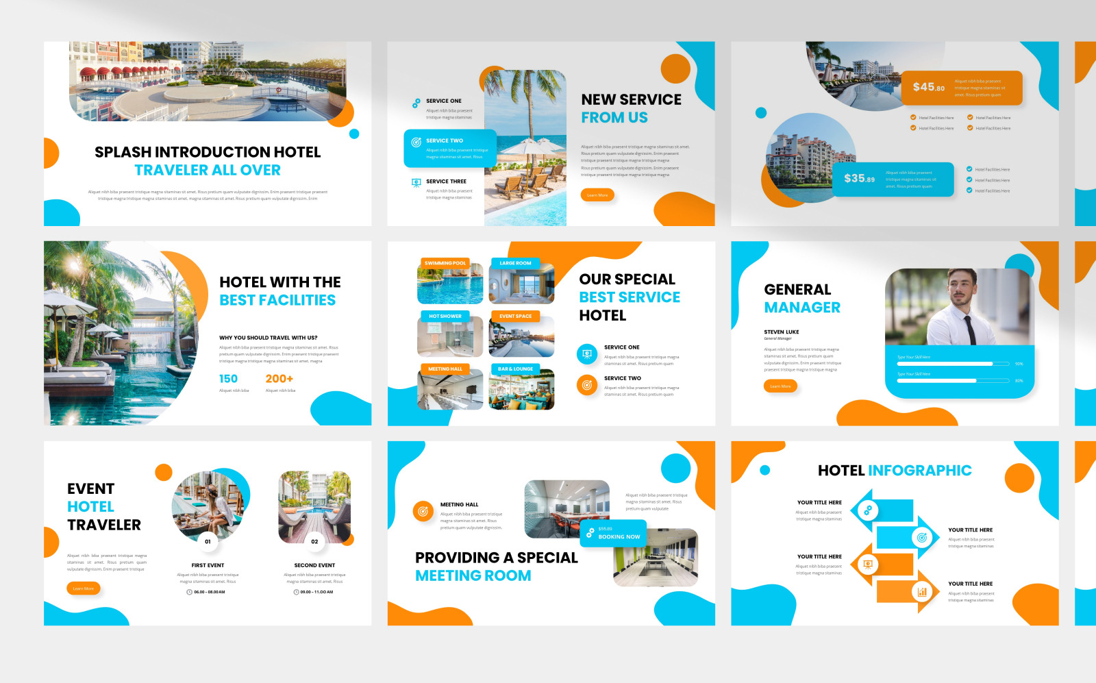 Hotel Presentation Template #369117 - TemplateMonster