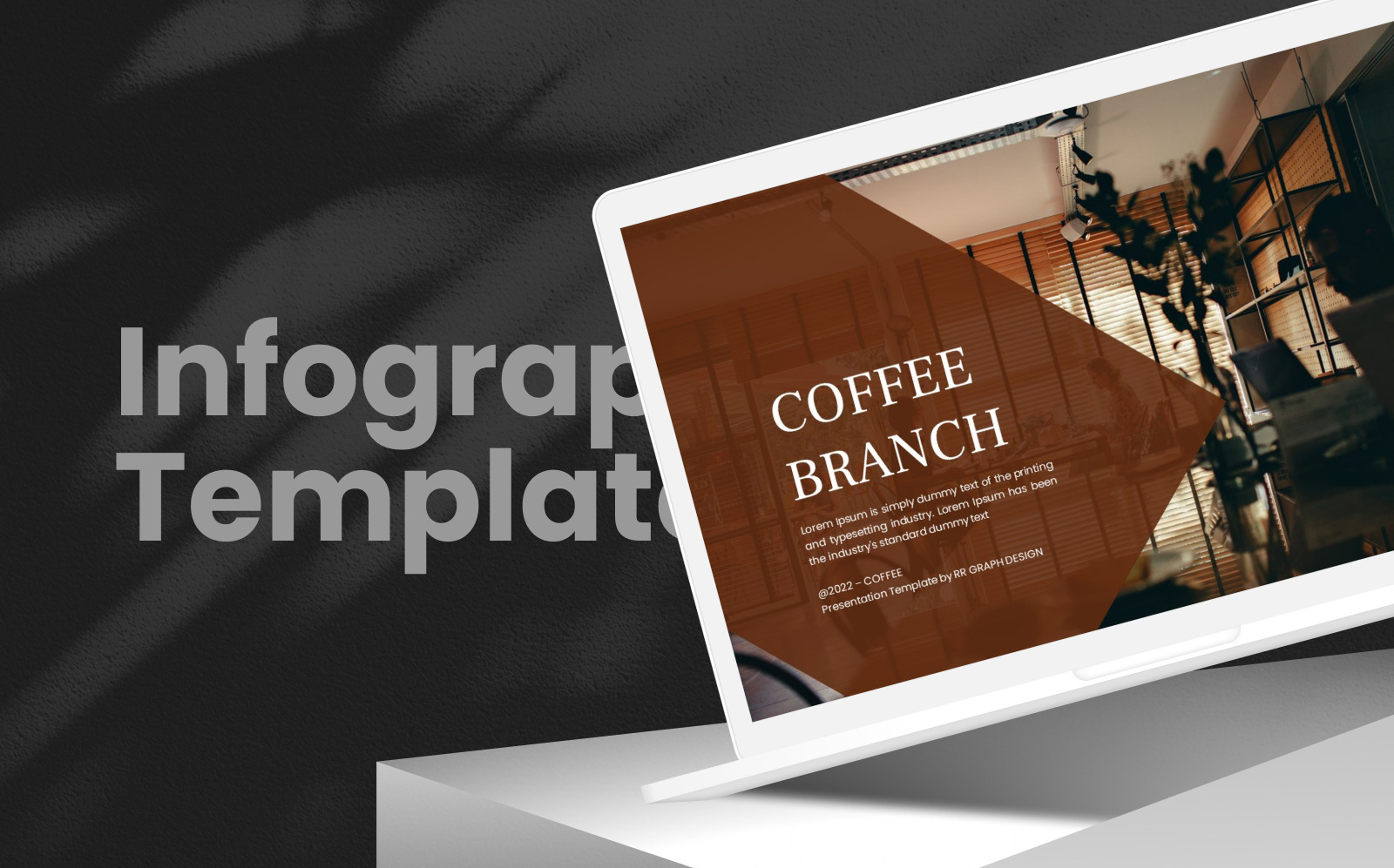 Coffee Shop Infographic Presentation Template