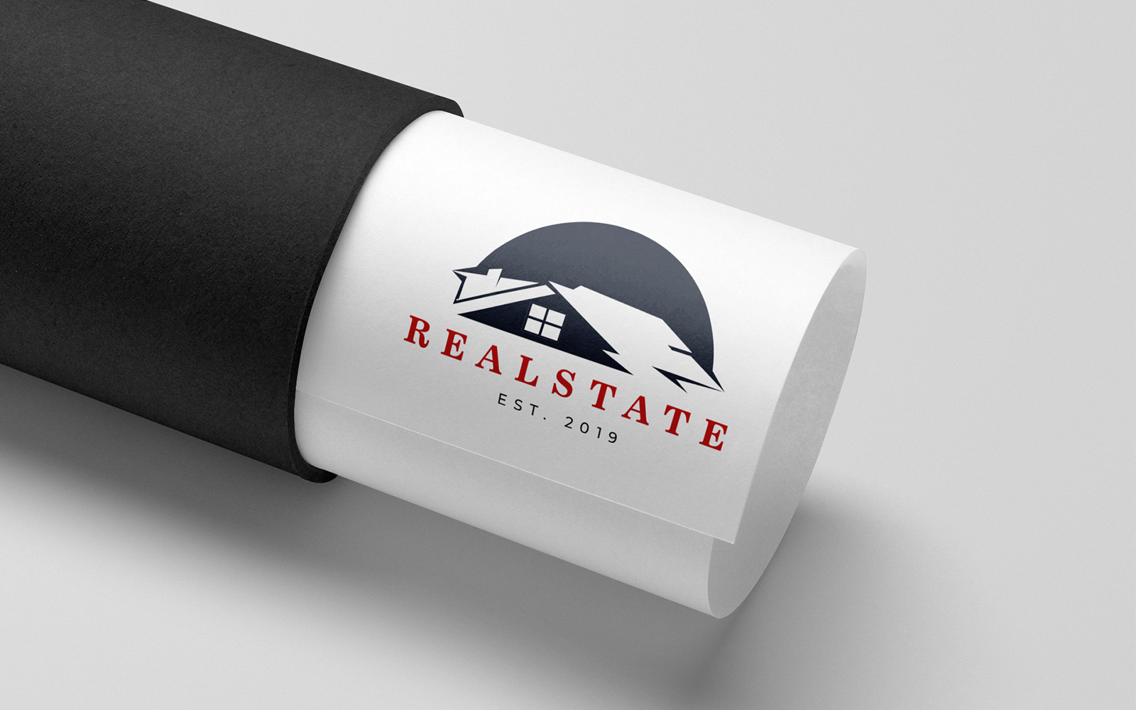 Real State Broker Logo Design Template - TemplateMonster