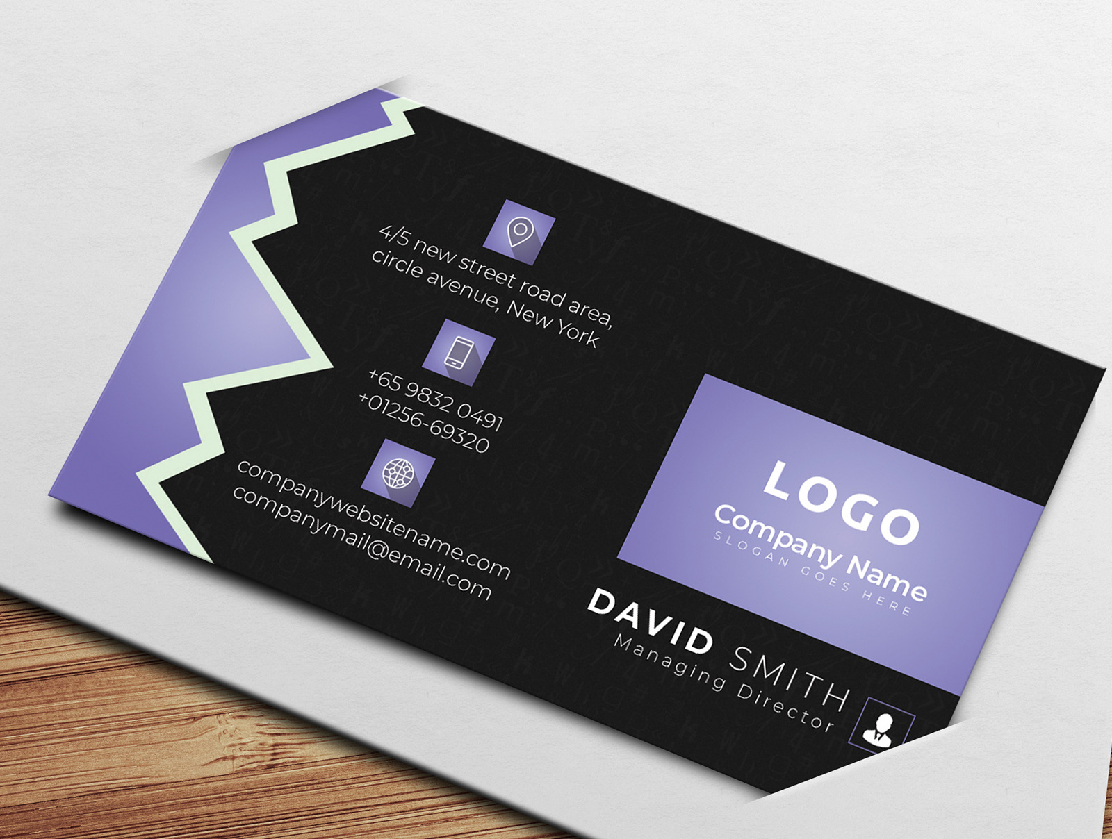 Carz - Corporate Business Card Template - TemplateMonster