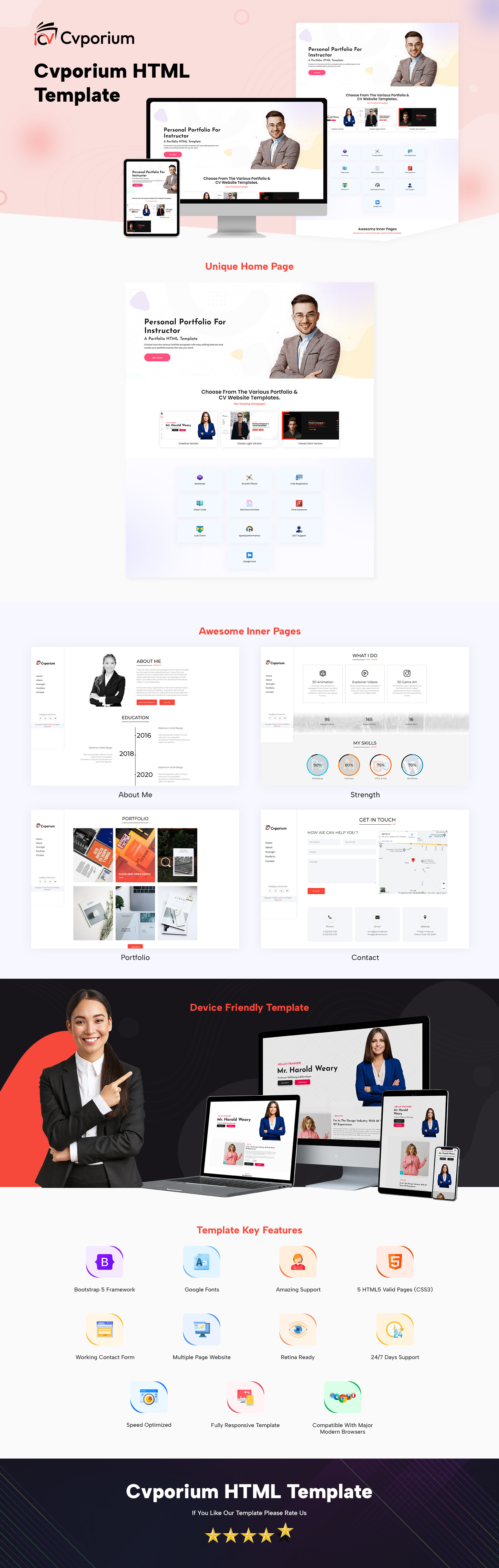 Cvporium Responsive HTML Website Template - TemplateMonster Cvporium Responsive HTML Website Template - TemplateMonster