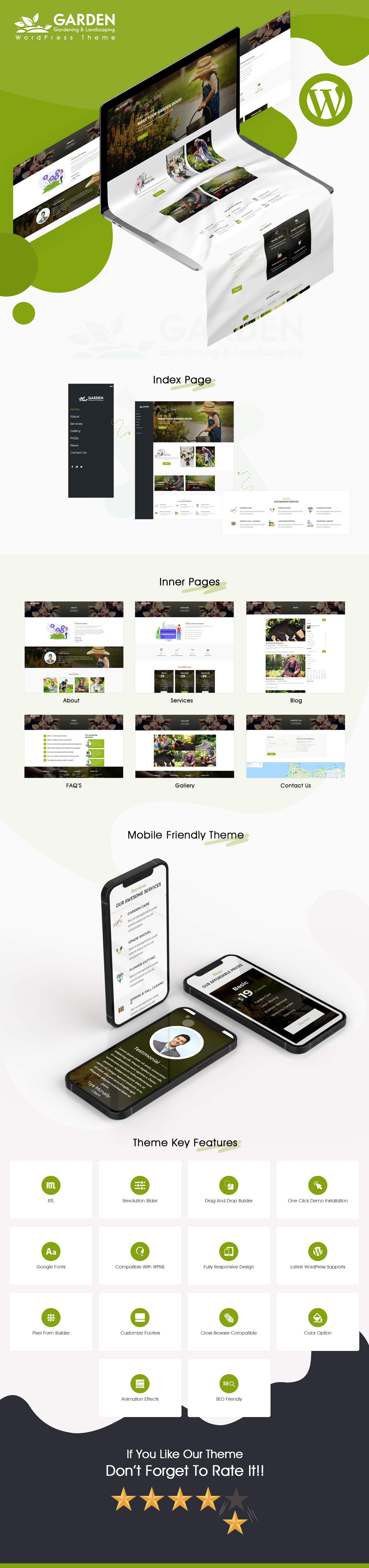 Garden - Gardening and Landscaping WordPress Theme