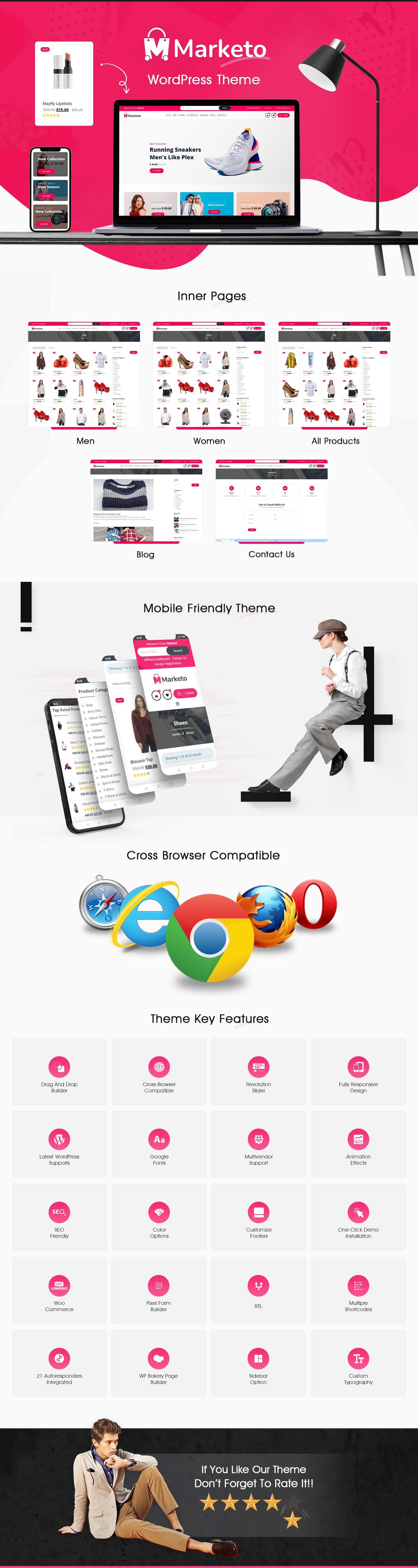 Marketo - ECommerce & Multivendor Marketplace Woocommerce WordPress Theme