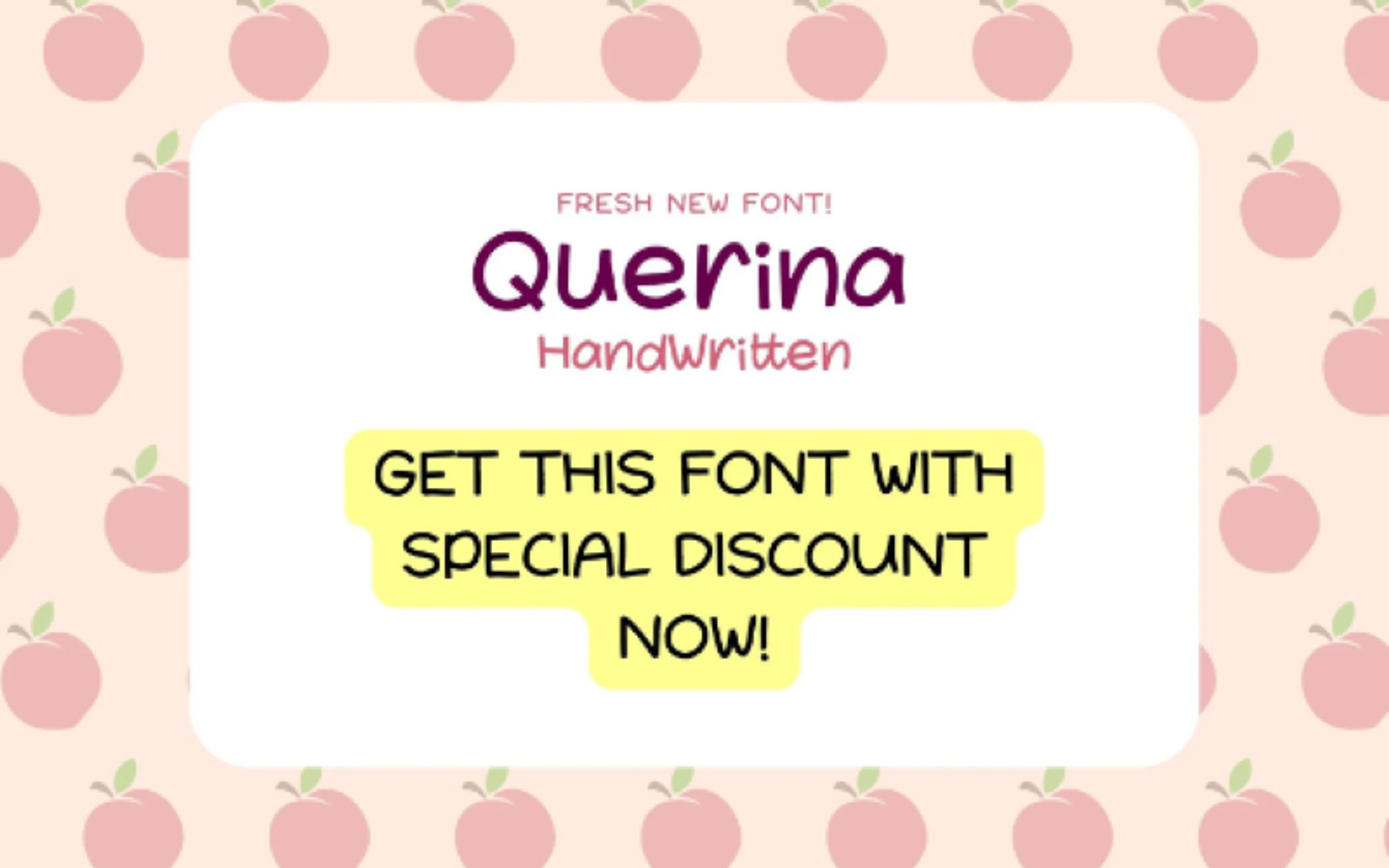 Querina - Linda fuente manuscrita #368744 - TemplateMonster