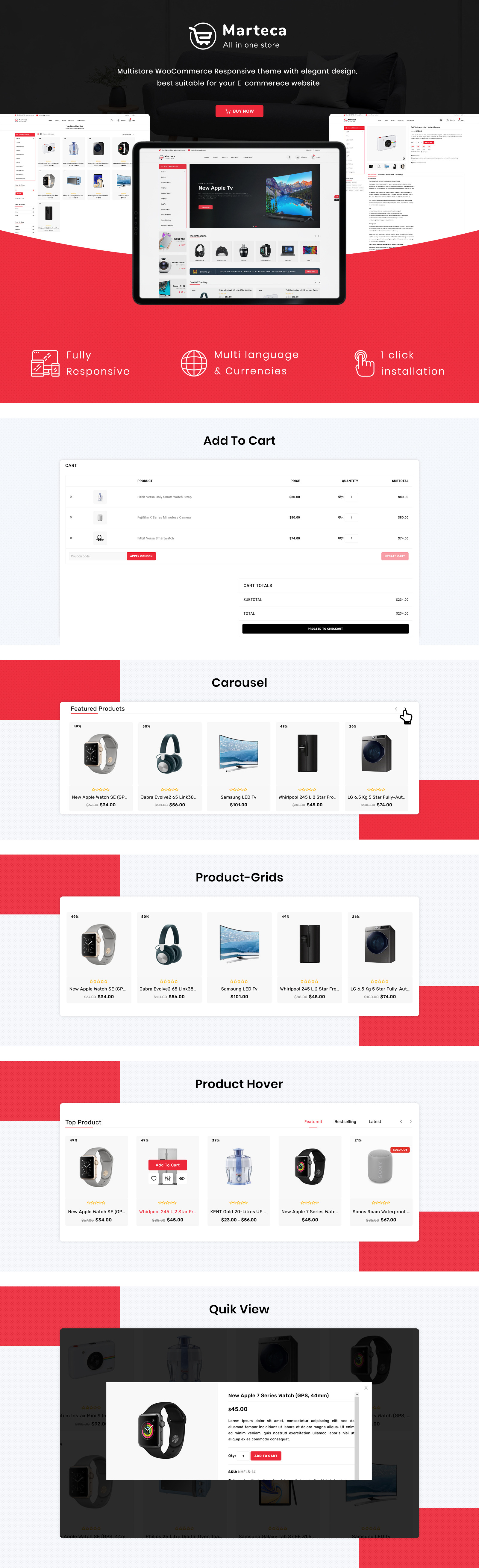 Marteca - Multipurpose Responsive WooCommerce Theme