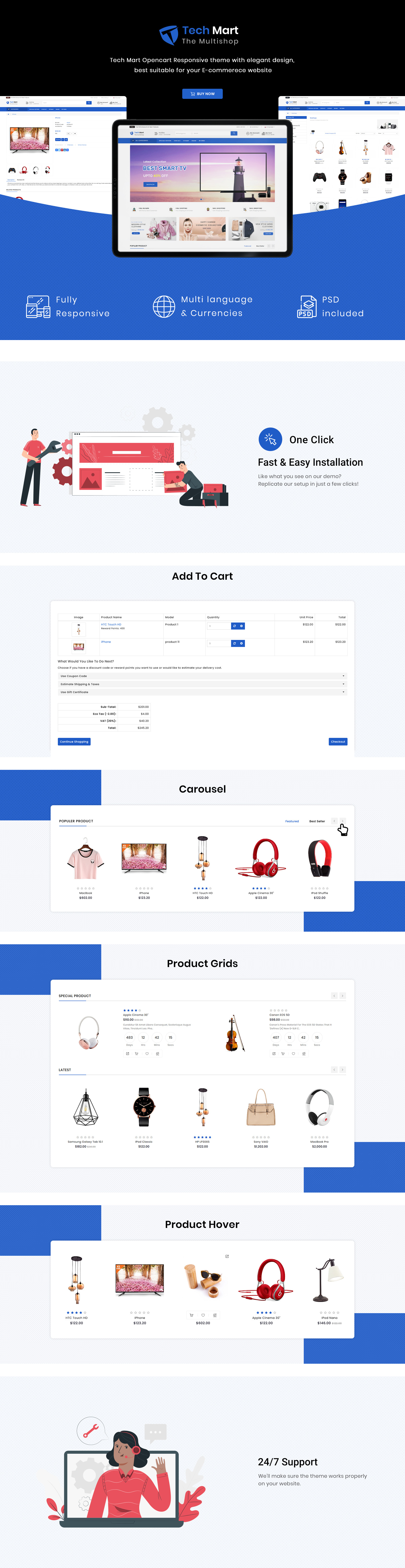 TechMart - Shopping Mall OpenCart Template - TemplateMonster