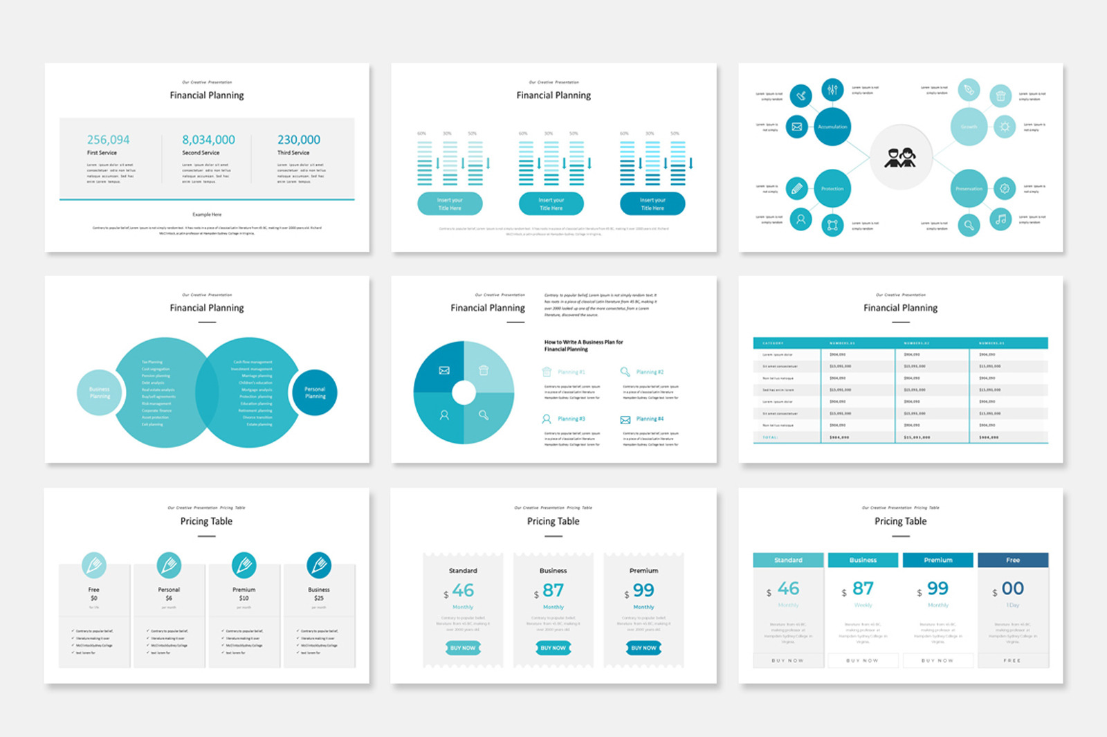 The Best Business Plan PowerPoint Presentation Template