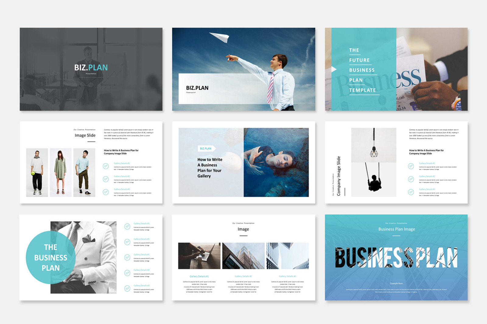 The Best Business Plan PowerPoint Presentation Template