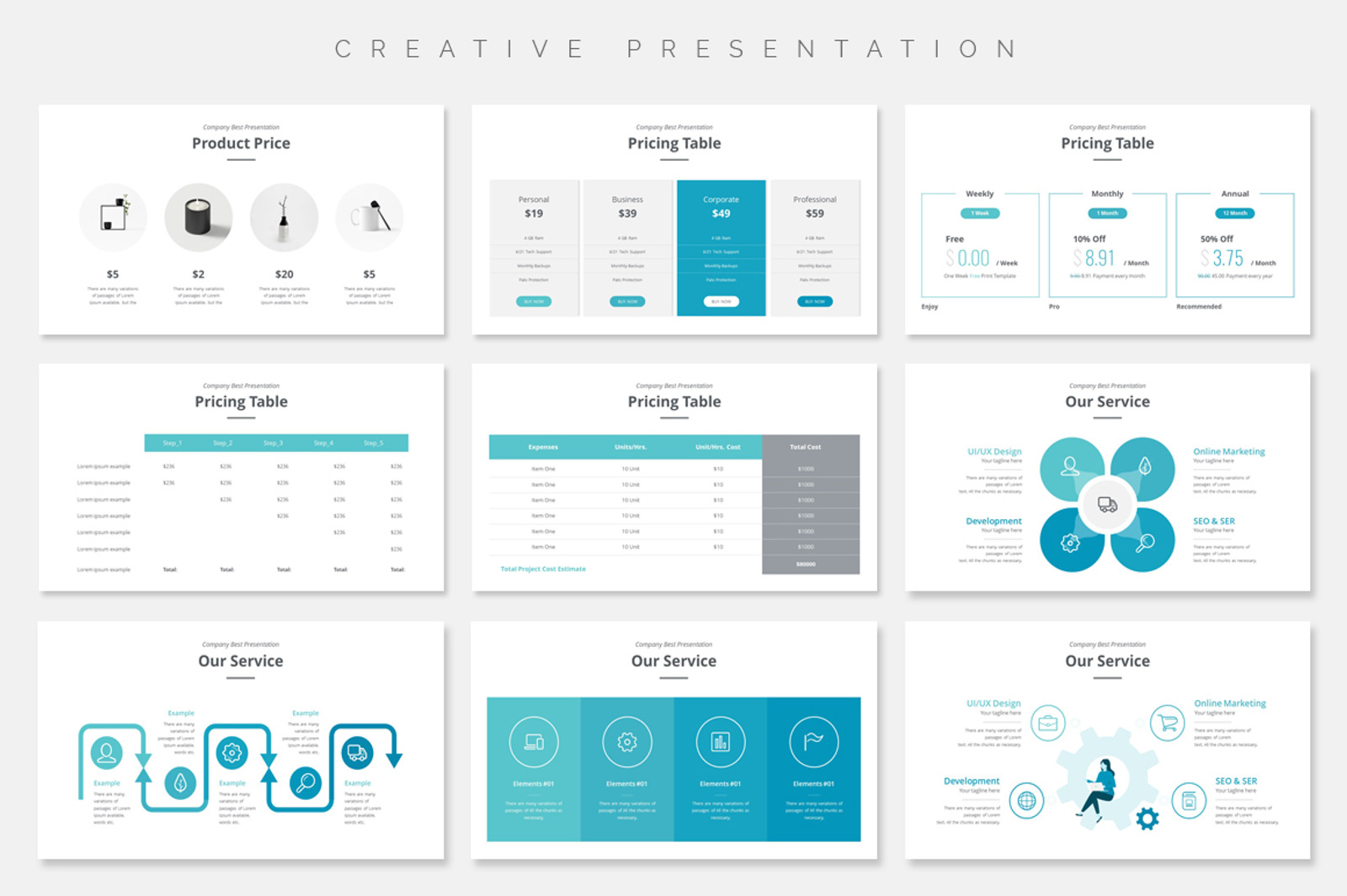 Creative Powerpoint Presentation Template - TemplateMonster