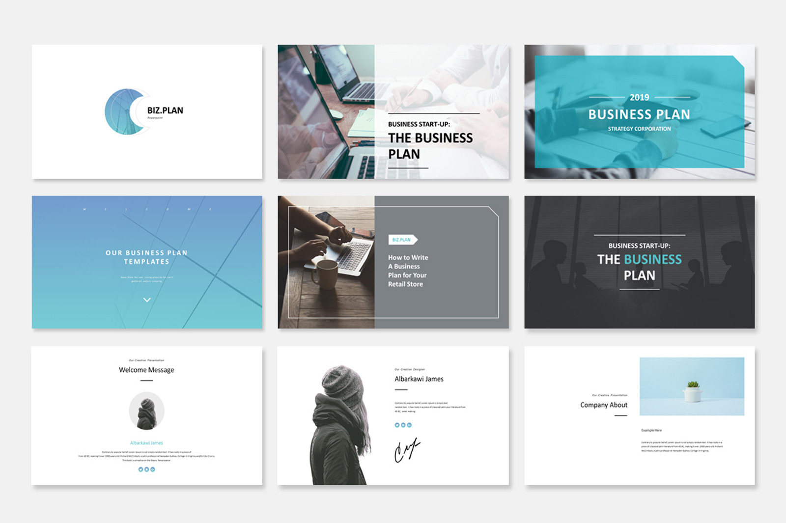 The Best Business Plan PowerPoint Presentation Template