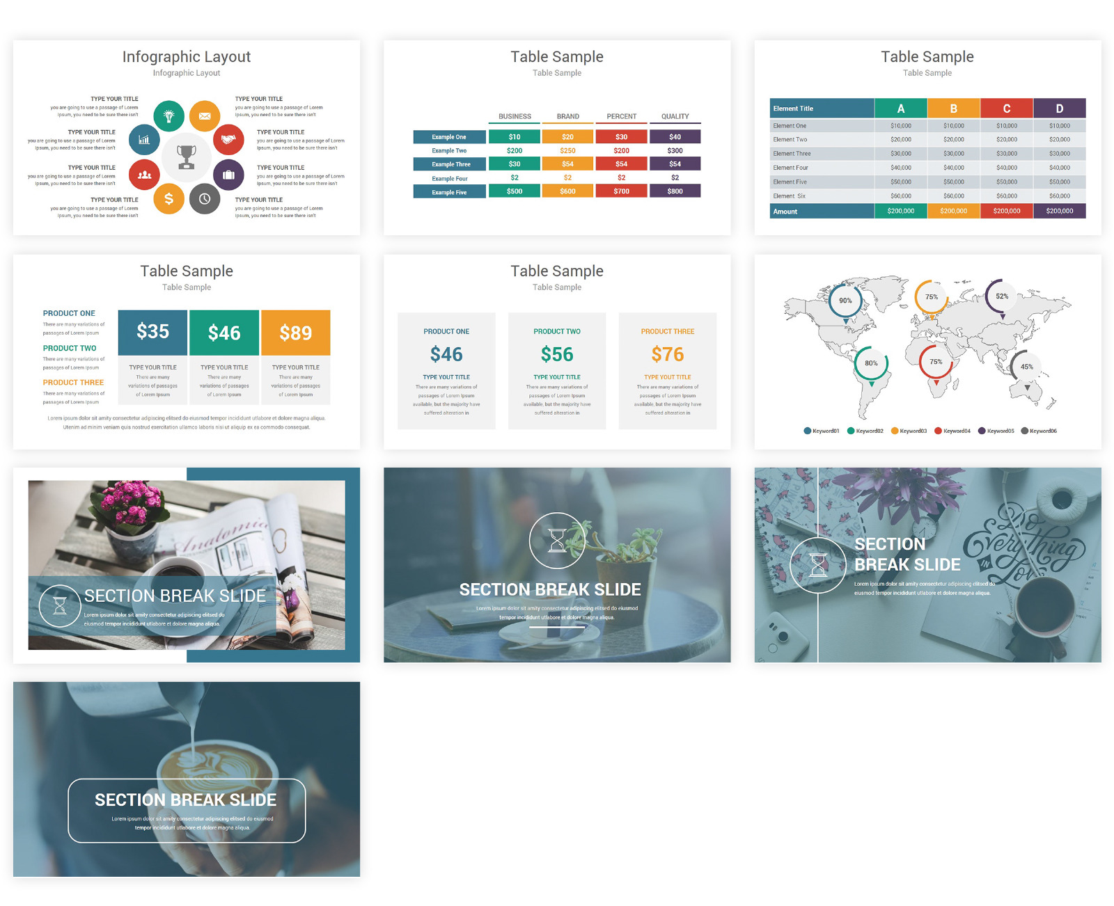 Business Pack PowerPoint templates #69412 - TemplateMonster
