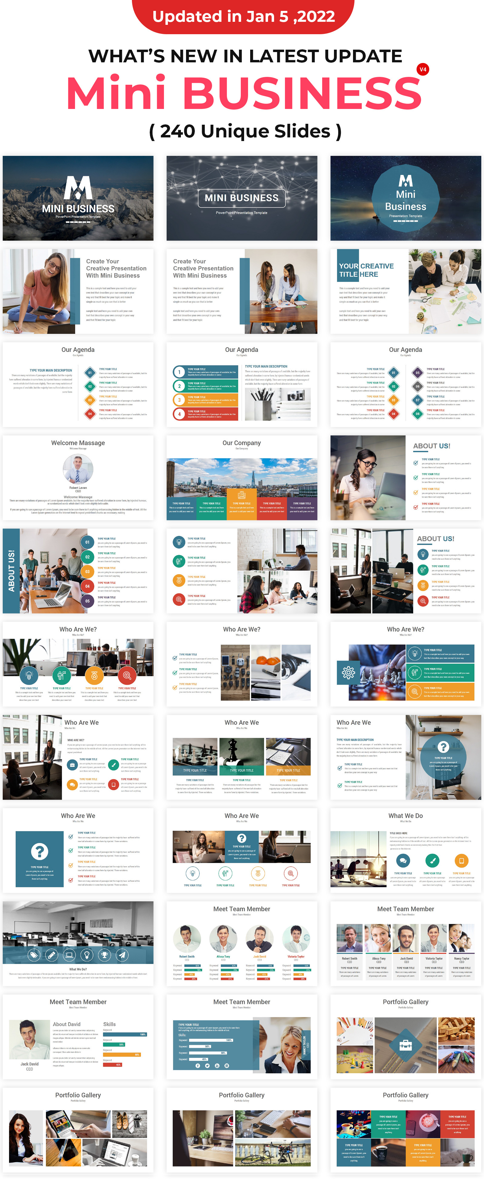 Business Pack PowerPoint templates #69412 - TemplateMonster