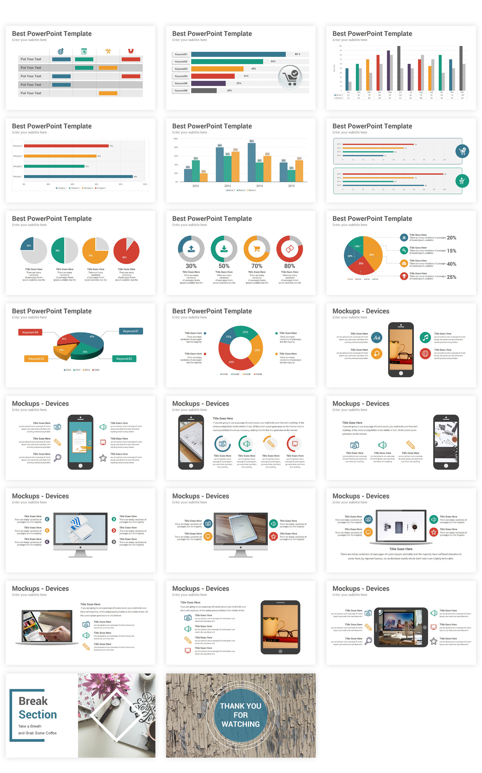 Business Pack PowerPoint templates #69412 - TemplateMonster