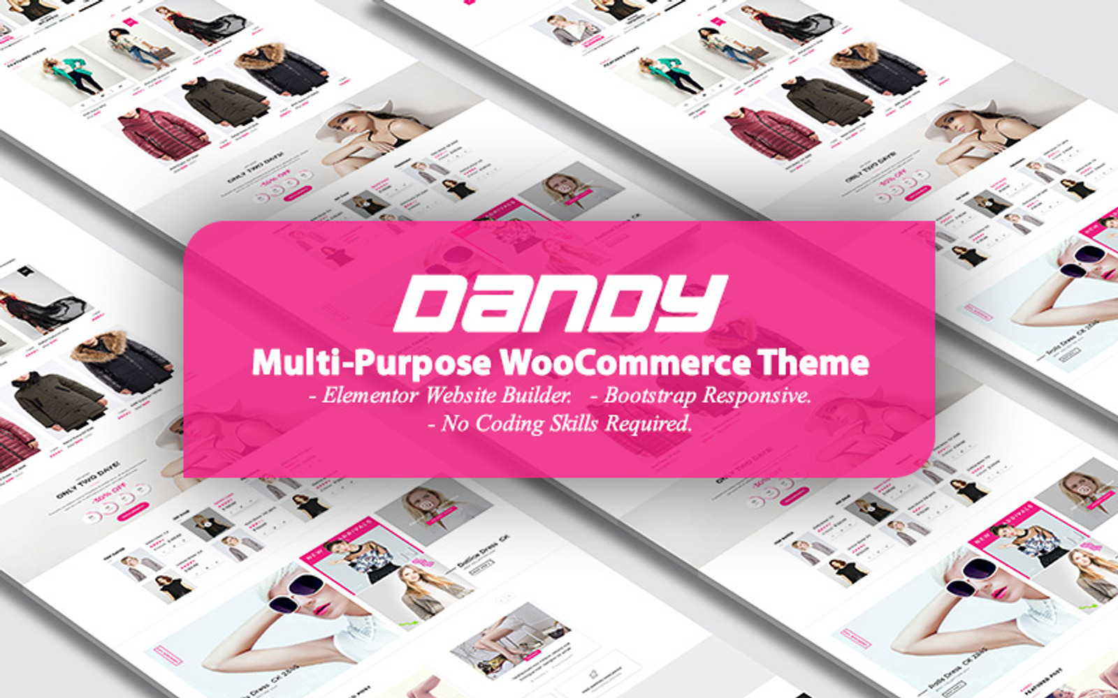 Dandy – Multi-Purpose WooCommerce Theme - TemplateMonster