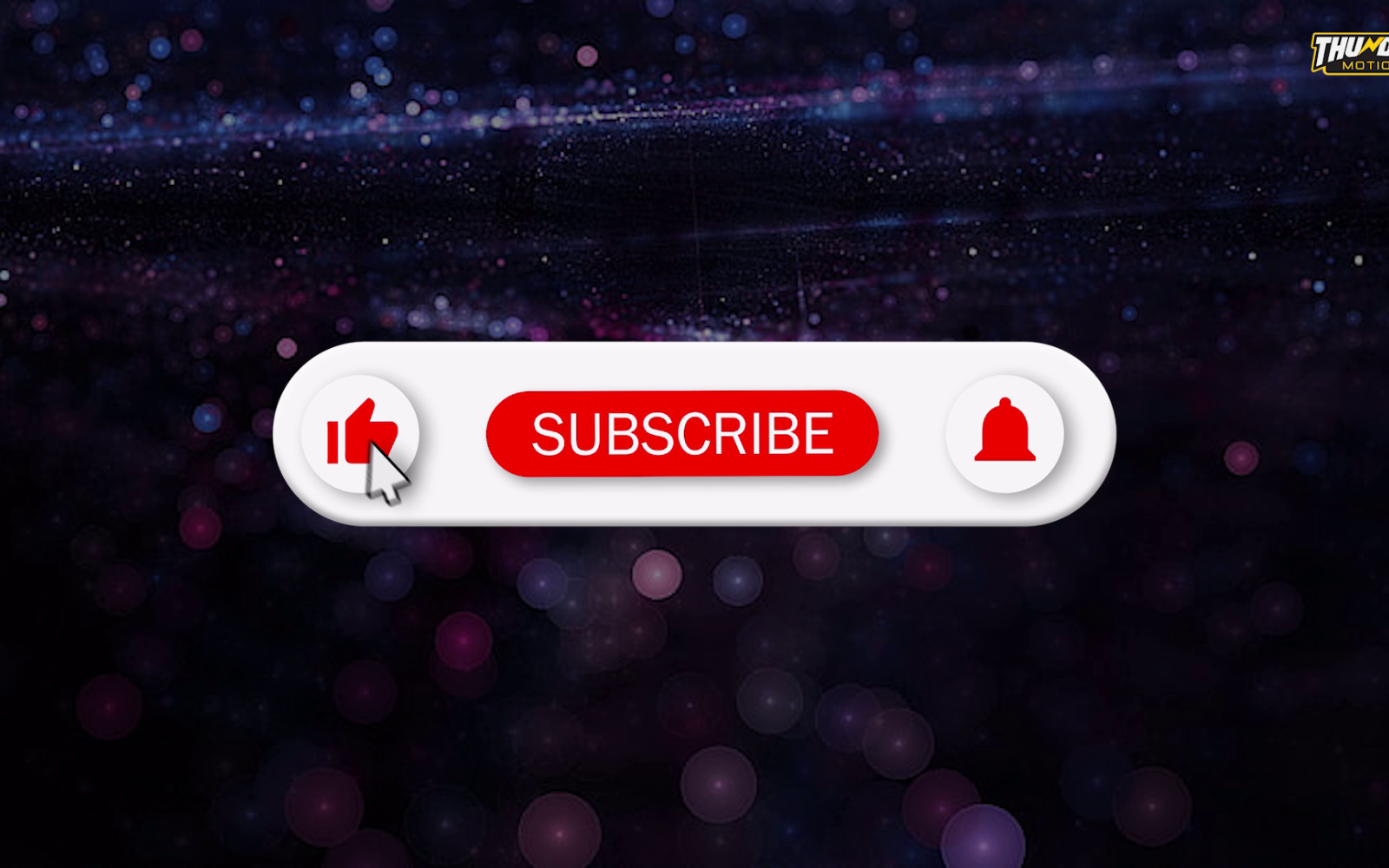 Most Beautiful Subscribe Button Animation - Stock Motion Graphics