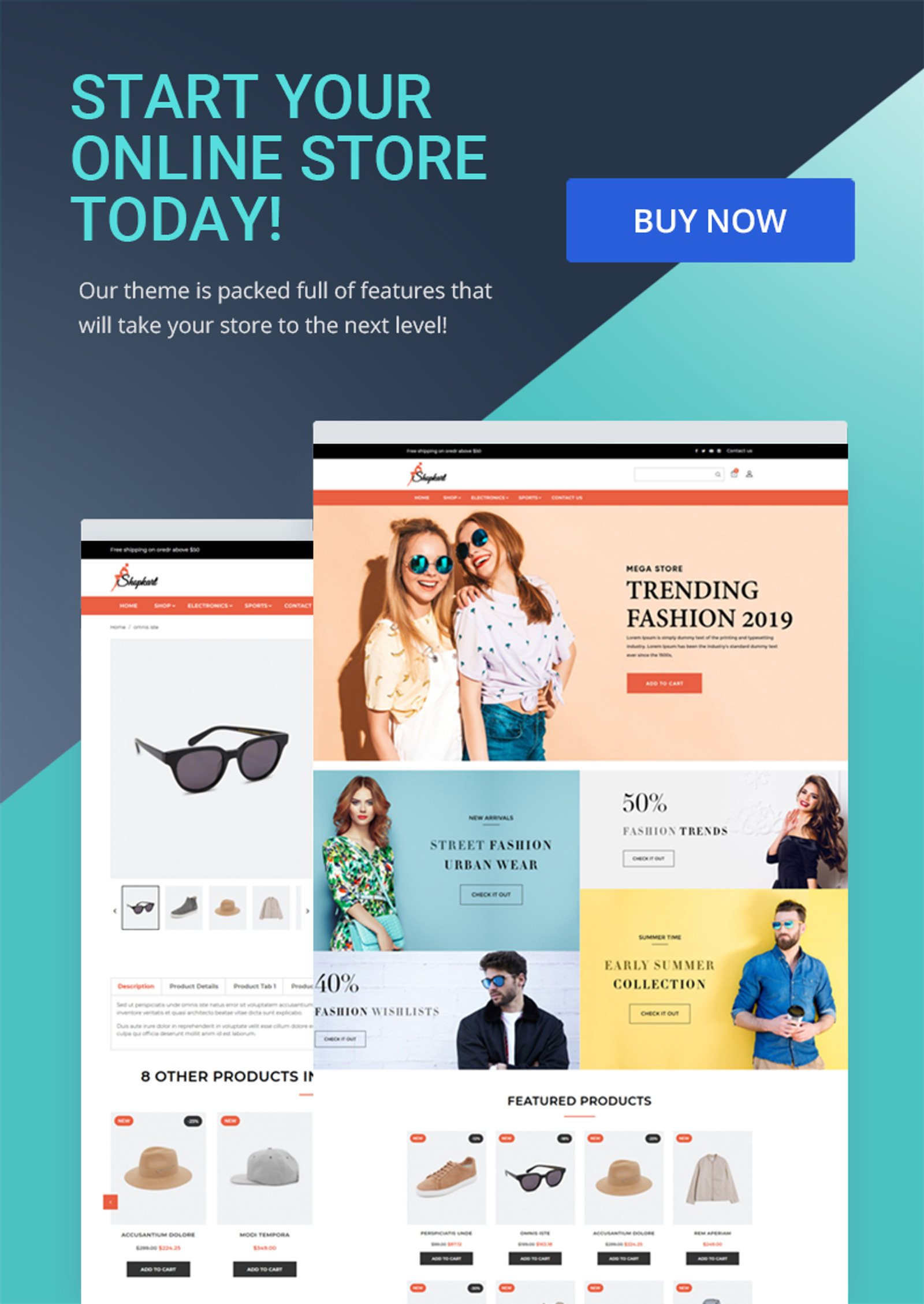 Shopkart - Fashion Responsive Prestashop Theme