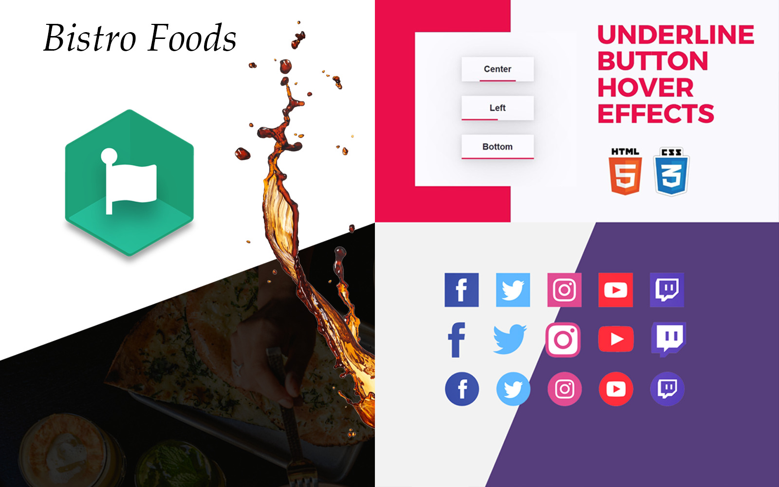 Bistro Foods - Bootstrap 5 HTML5 Website Template