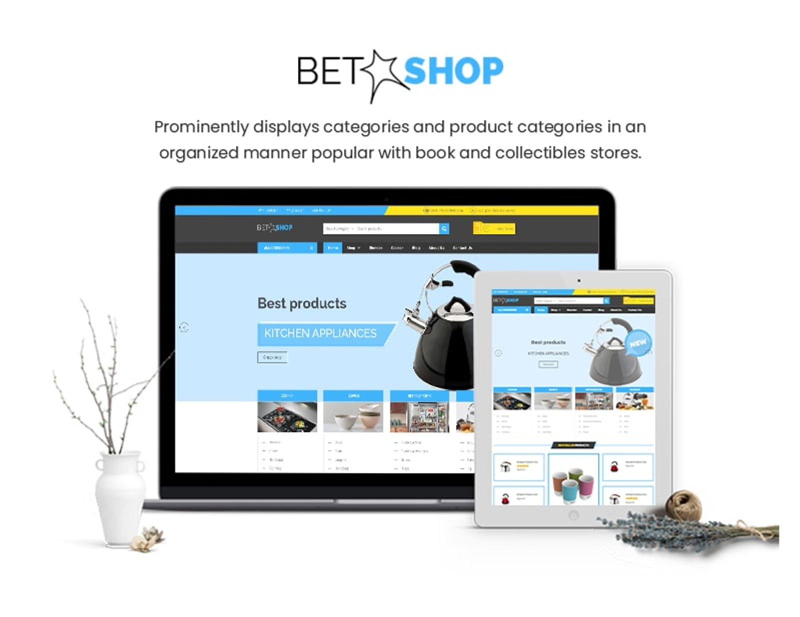 Beta Shop - Theme for Kitchen Appliances WooCommerce Theme