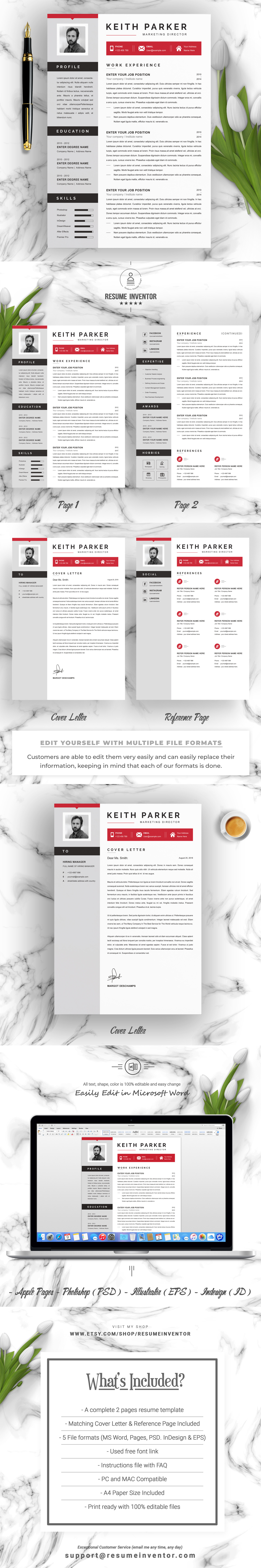 Clean Resume Booklet | New Resume CV Design 2024 | Top Rated Resume Layout