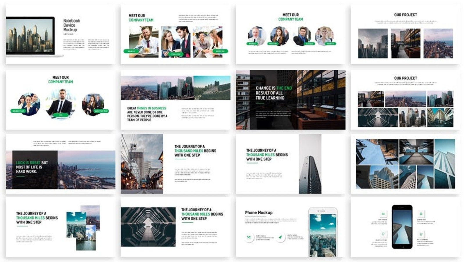 BuildPRO PowerPoint Template #190983 - TemplateMonster