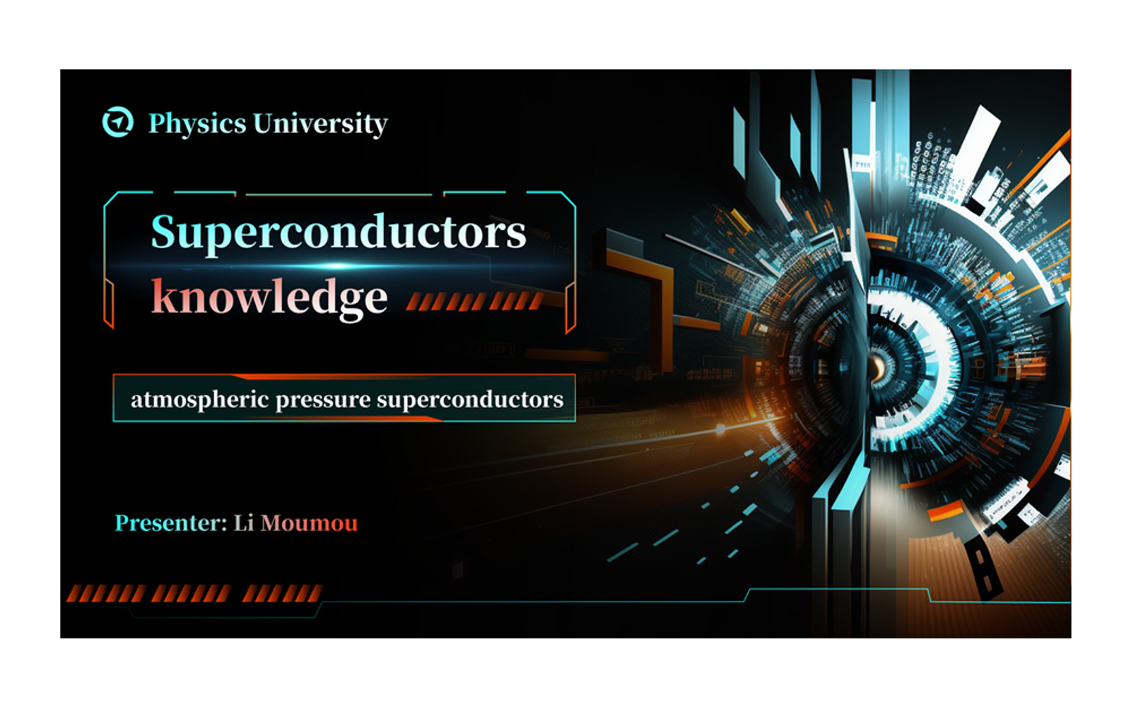 Superconductor Teaching Courseware Popular Science Knowledge PPT