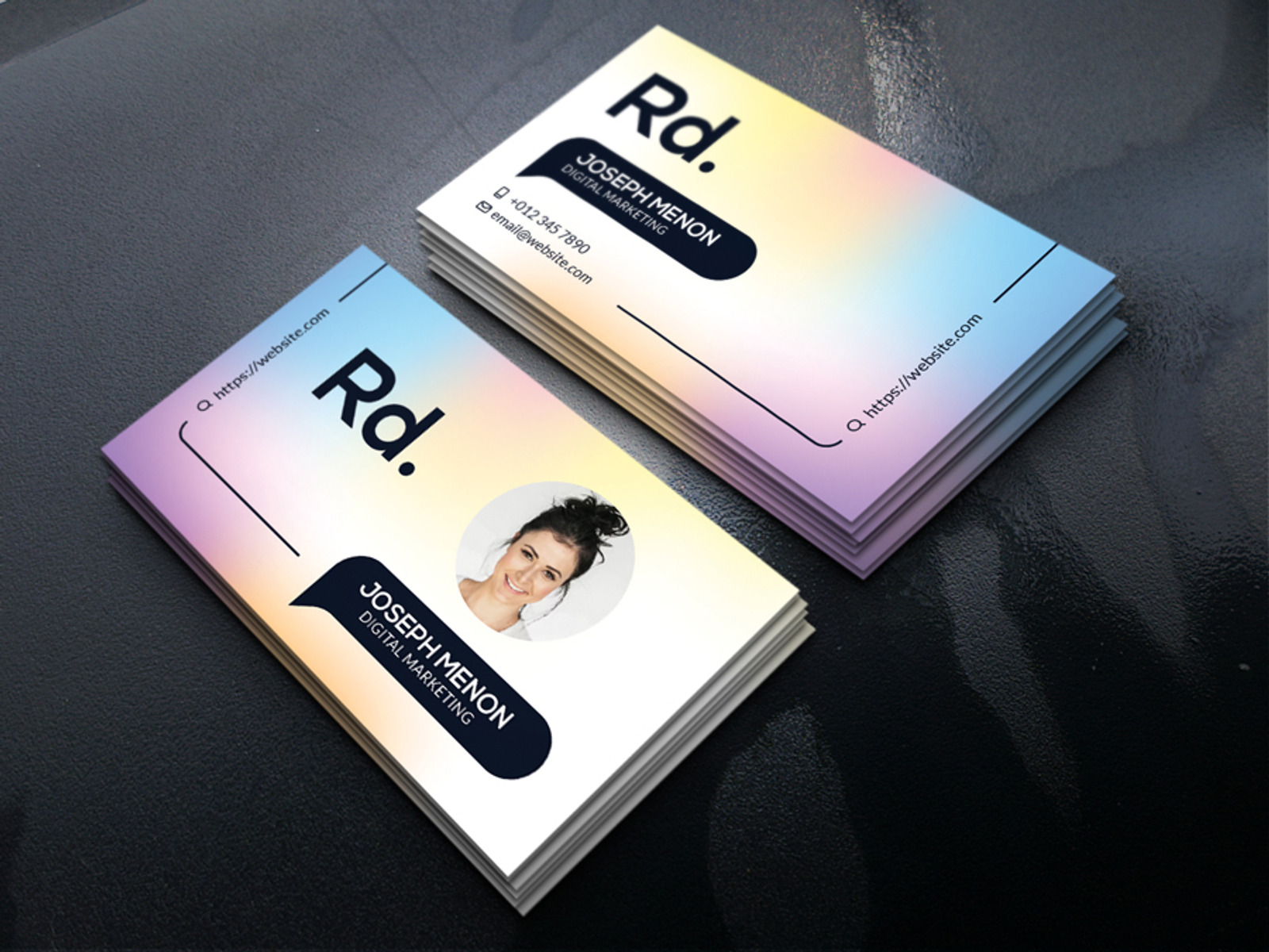 Digital Marketing Business Card Template - 03