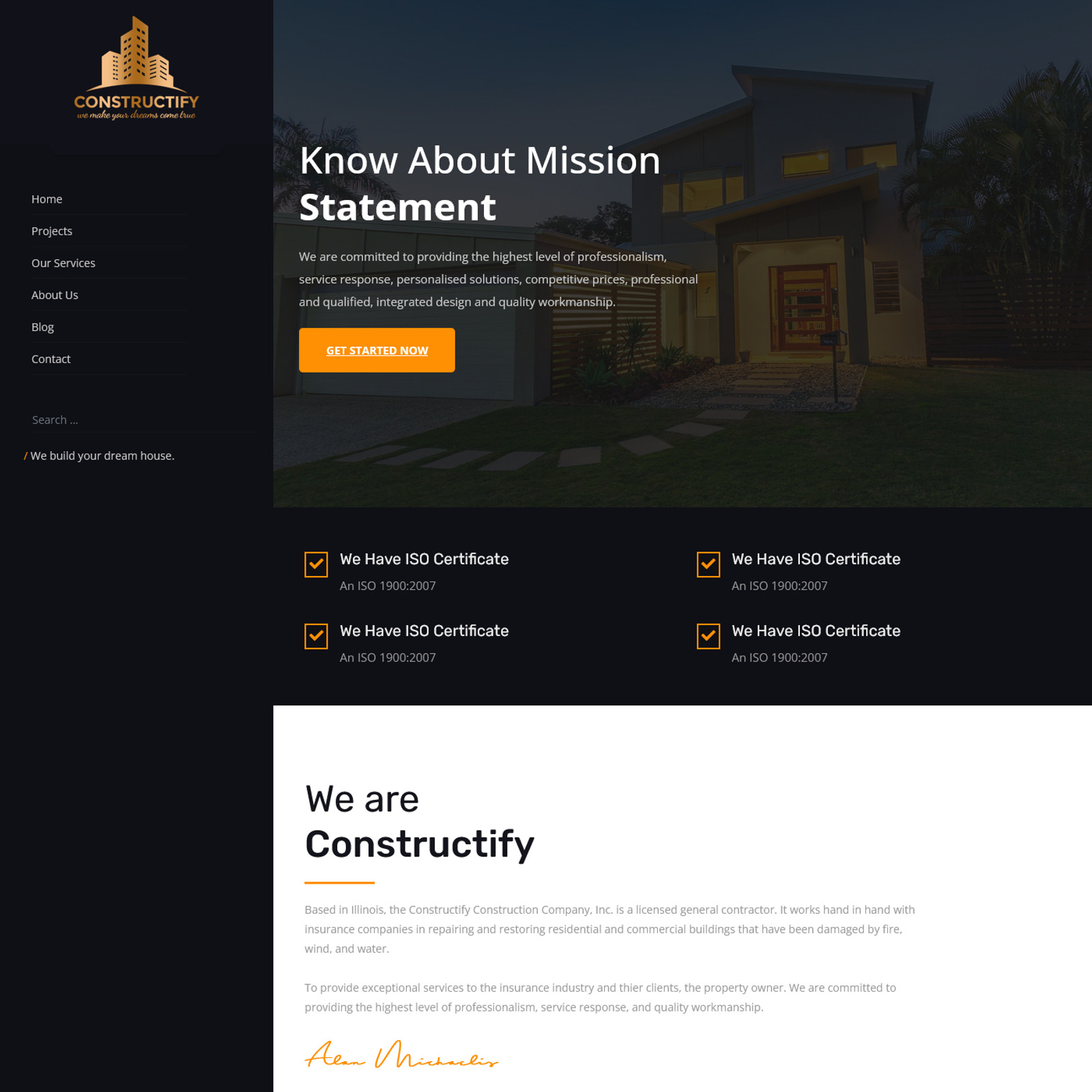 Constructify- Construction and Building Joomla 5 Template
