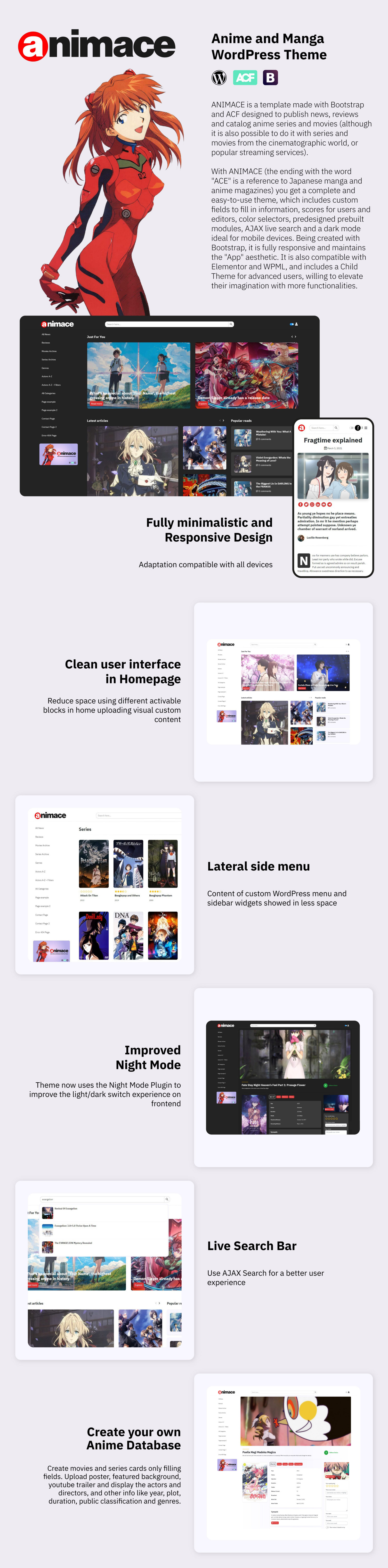 ANIMACE - Anime and Manga WordPress Theme - TemplateMonster