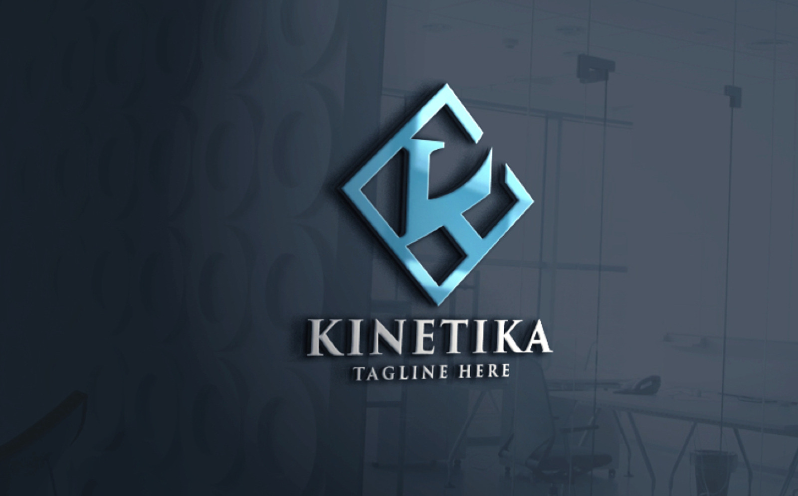 Kinetika Letter K Logo Pro Template #310834 - TemplateMonster