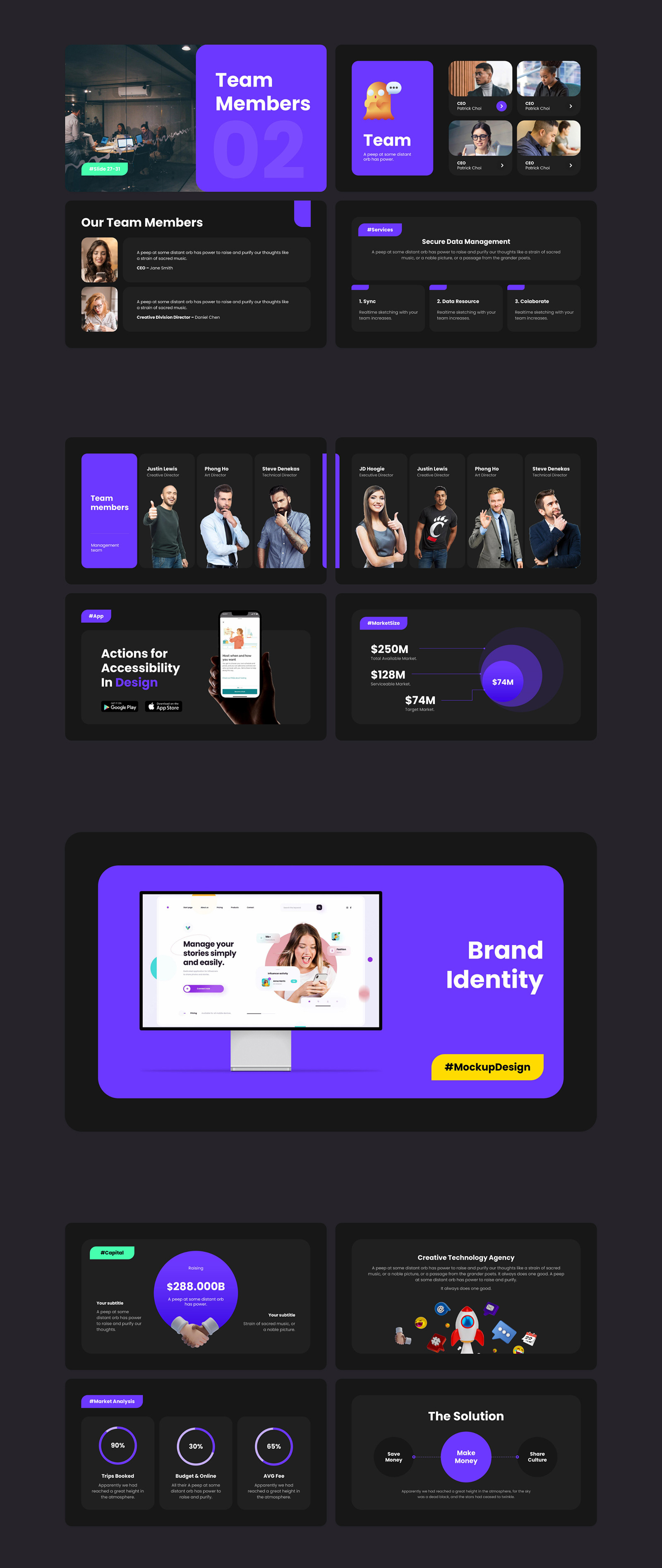 META - Unique Slides Presentation #232225 - TemplateMonster