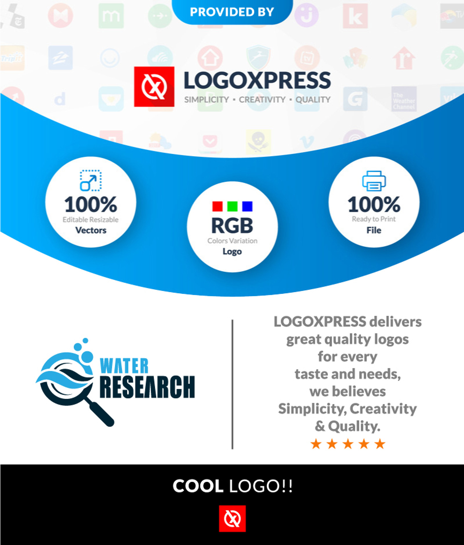 Environment Water Research Logo Design - TemplateMonster