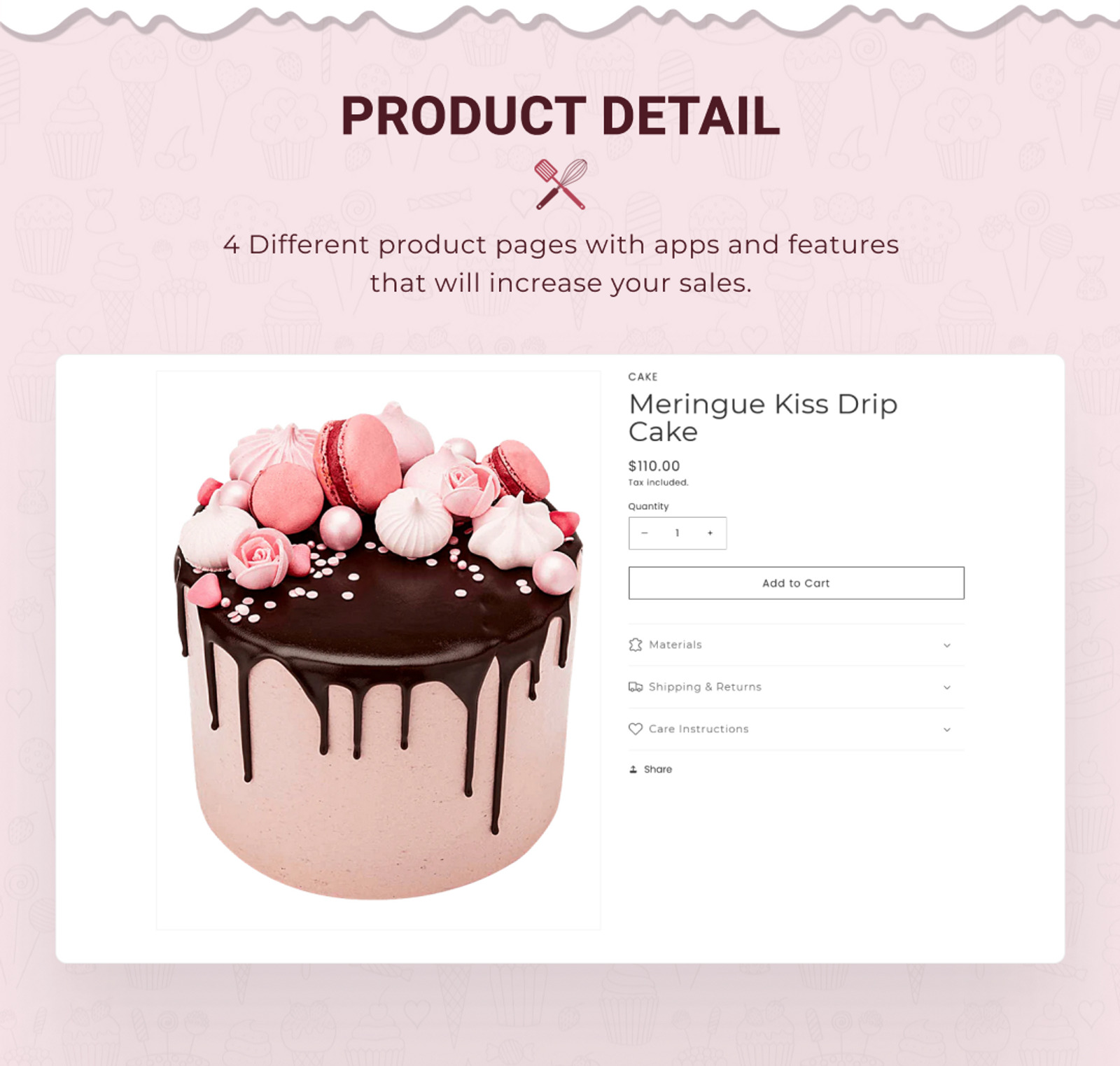 Cake Zilla - Mega Cake Shopify 2.0 Clean Responsive Theme