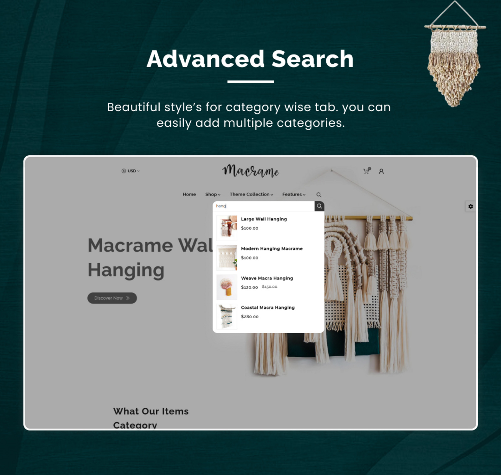 Mackrame - Craft and Art Shopify 2.0 Responsive Super Shop