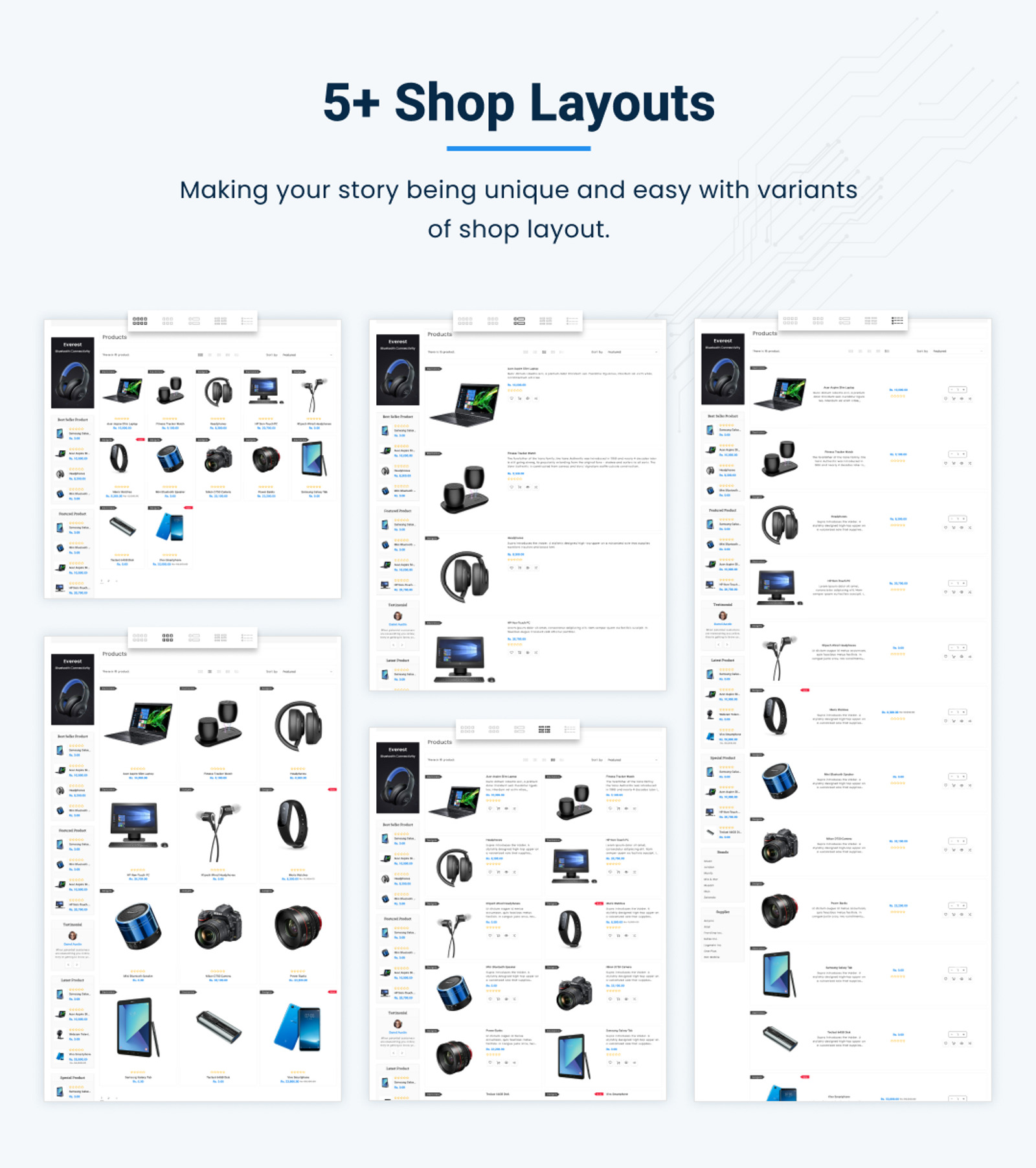 Electrick - Mega Electronics Shopify 2.0 Super Store