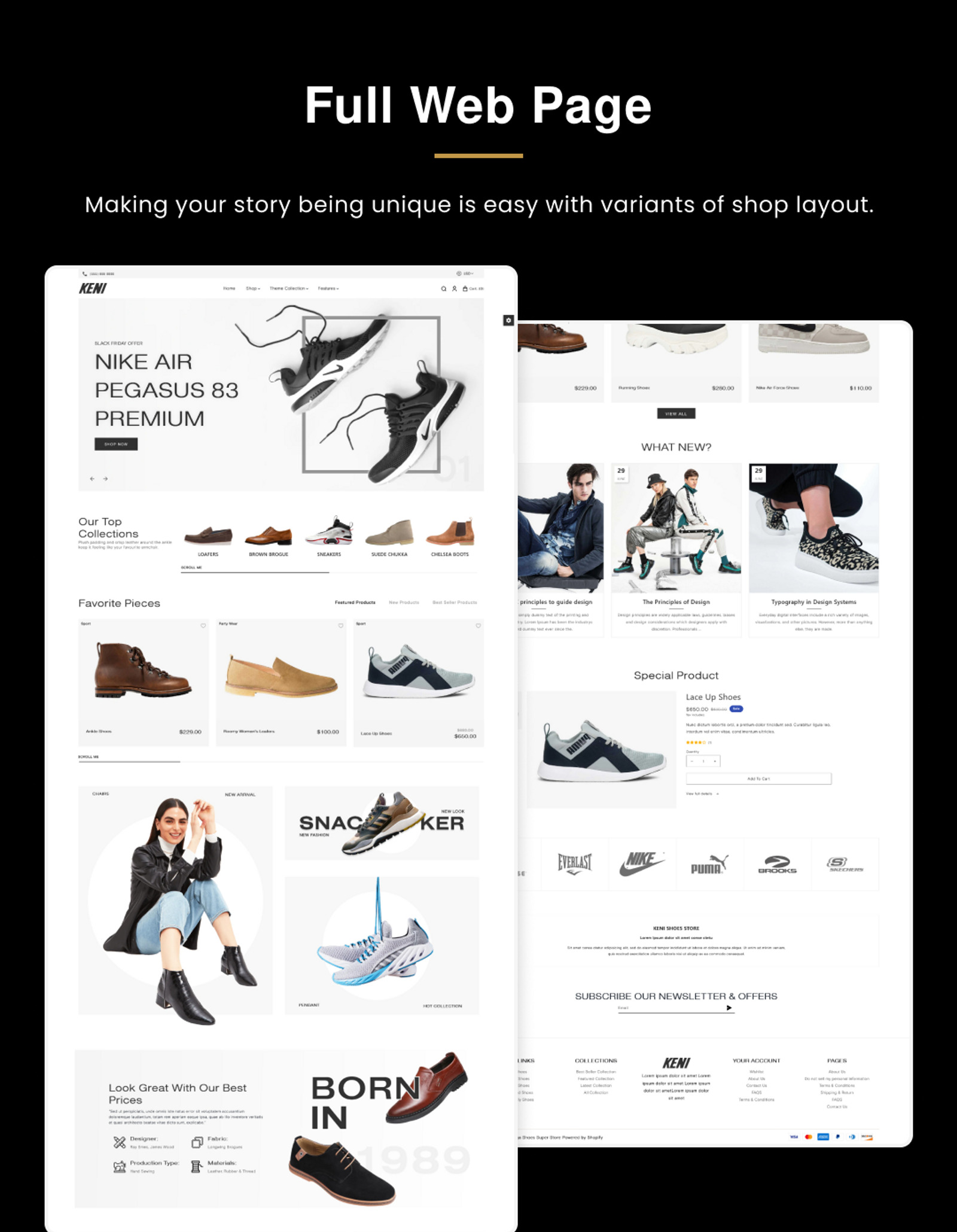 Keni Mega Shoes Responsive Shopify 2.0 Theme