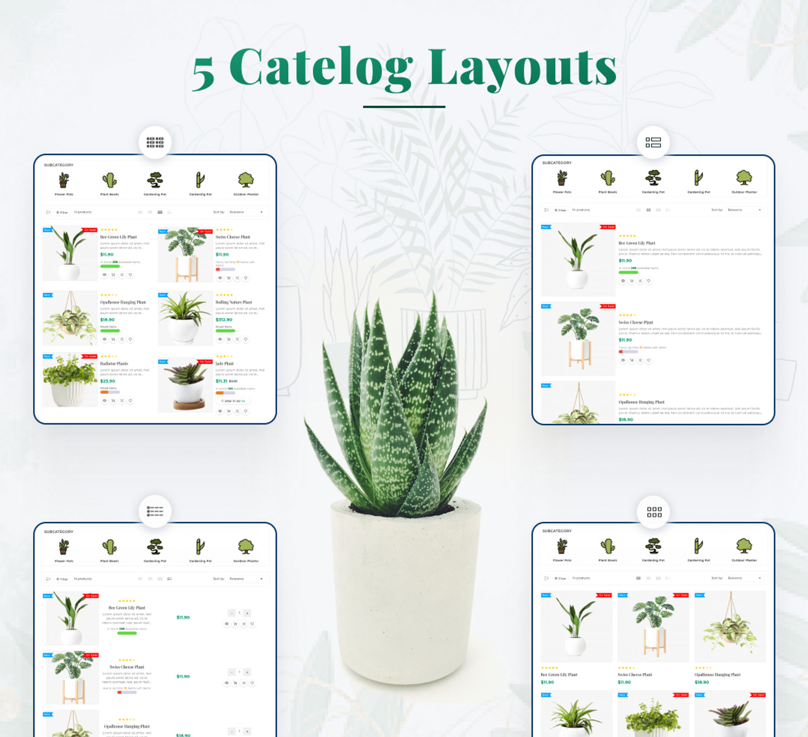 D Plantcy Mega Garden Plants Super PrestaShop 8.0 Store